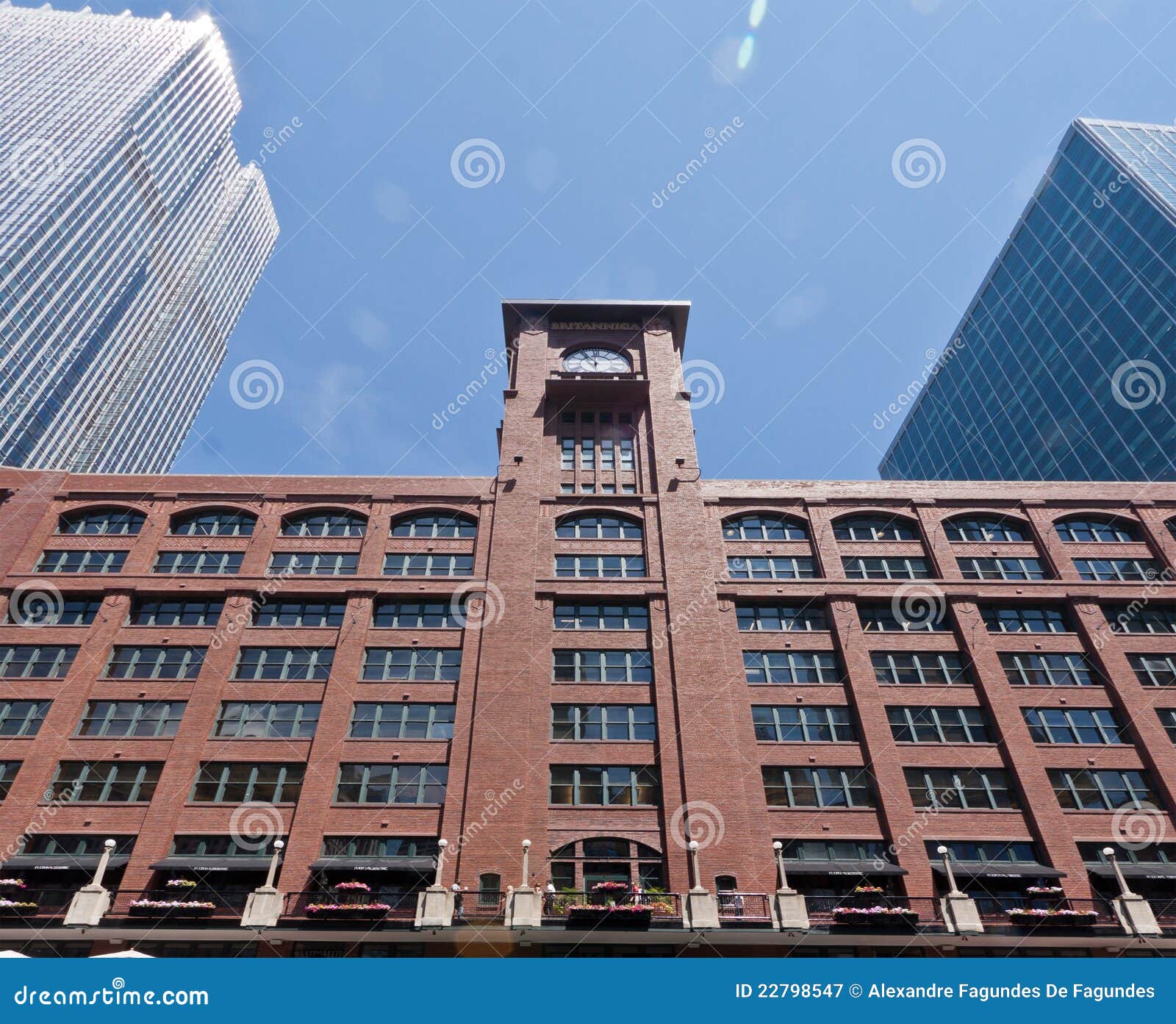 Reid Murdoch Center Chicago Downtown Editorial Photography - Image of ...