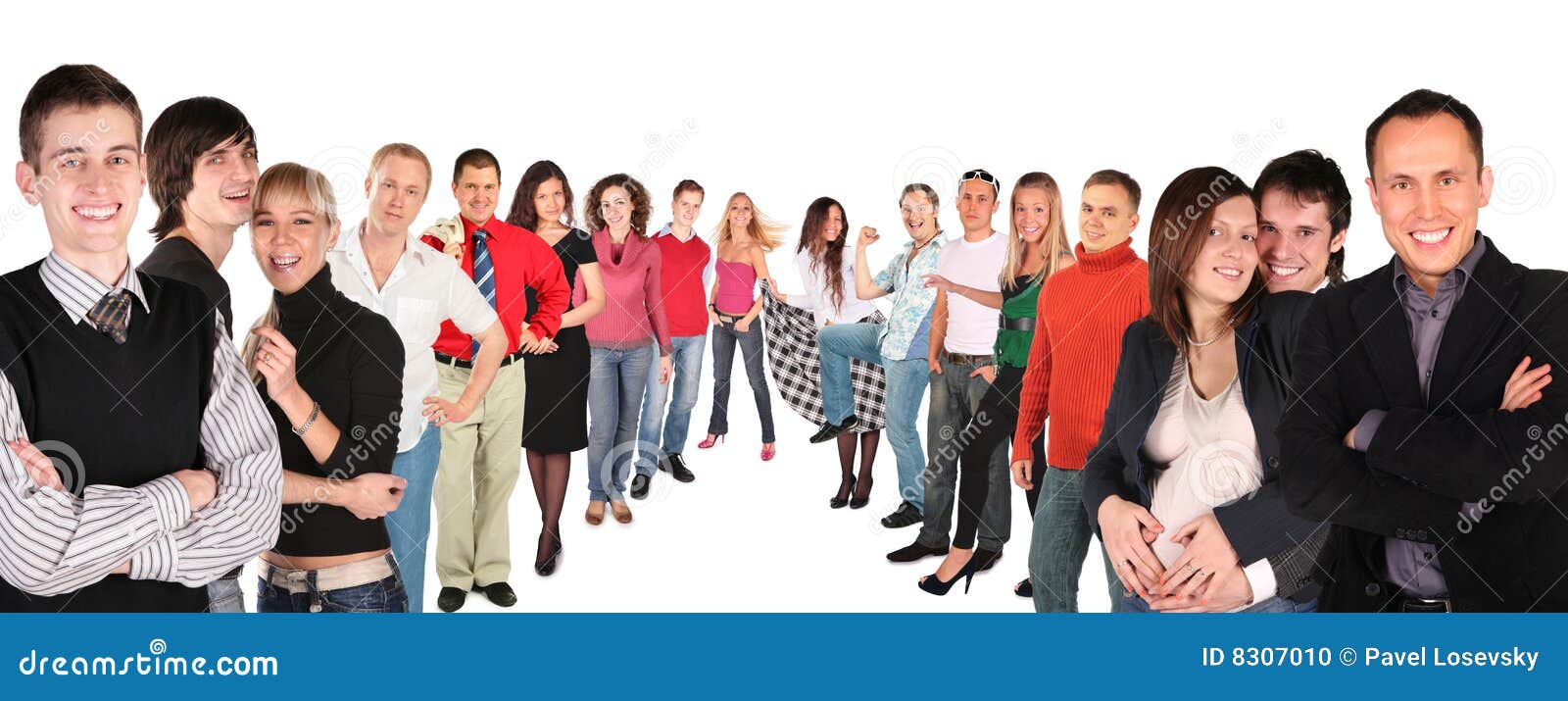 Reihencollage Der Leute Zwei Stockfoto - Bild von frau, leitprogramm ...