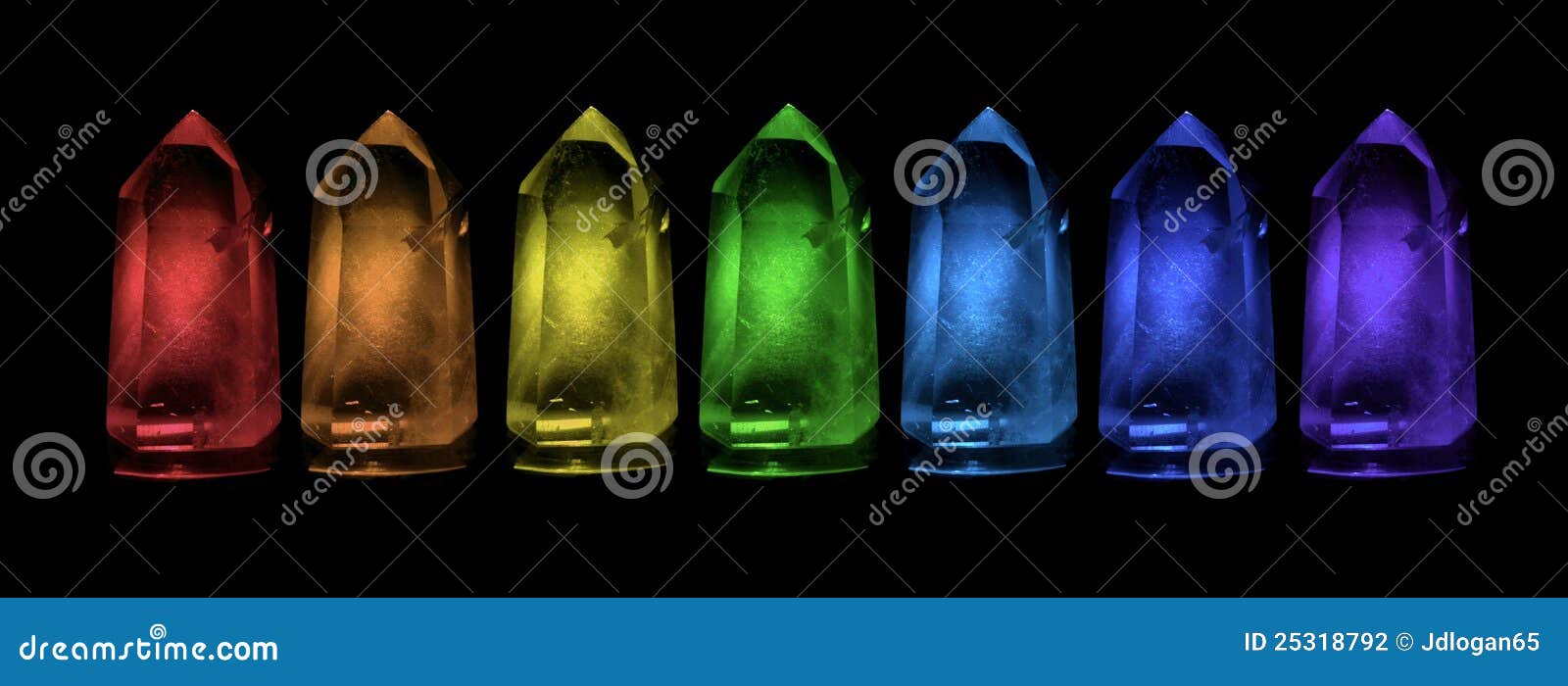 Reiki Crystal Rainbow stock photo. Image of color, rainbow - 25318792