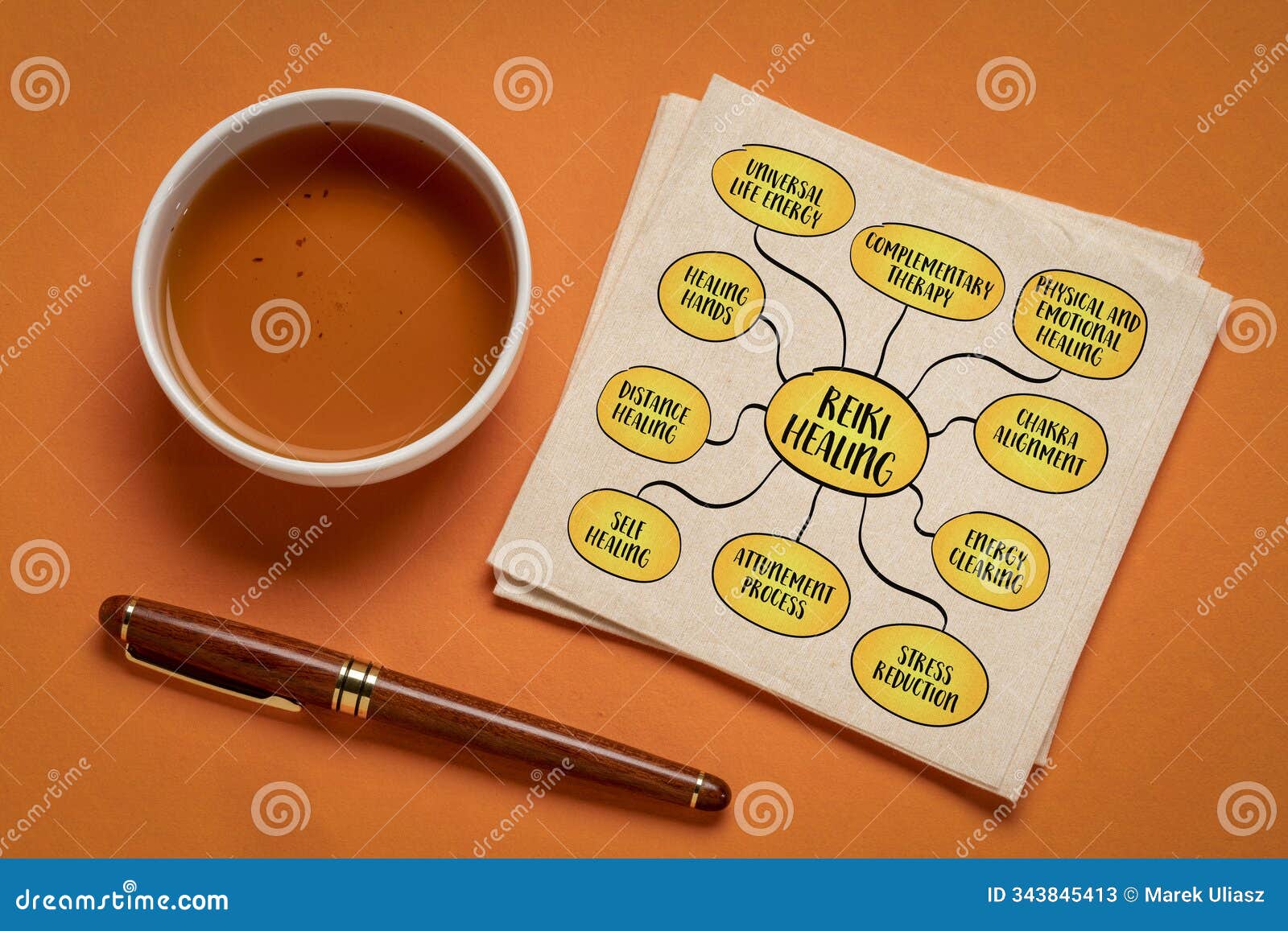 Reiki Healing, an Energy Healing Technique Stock Image - Image of ...