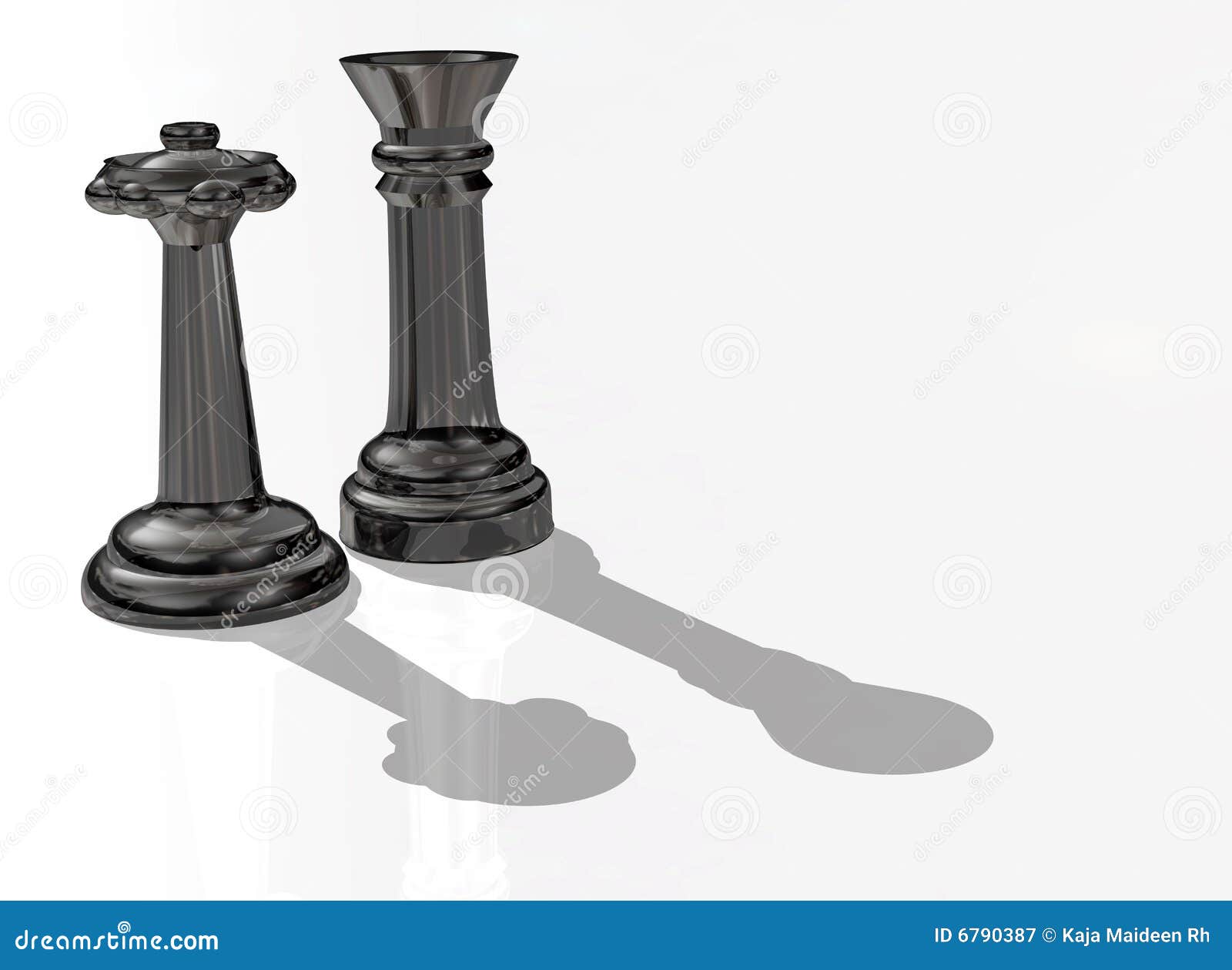 Reina del rey stock de ilustración. Ilustración de mental - 6790387