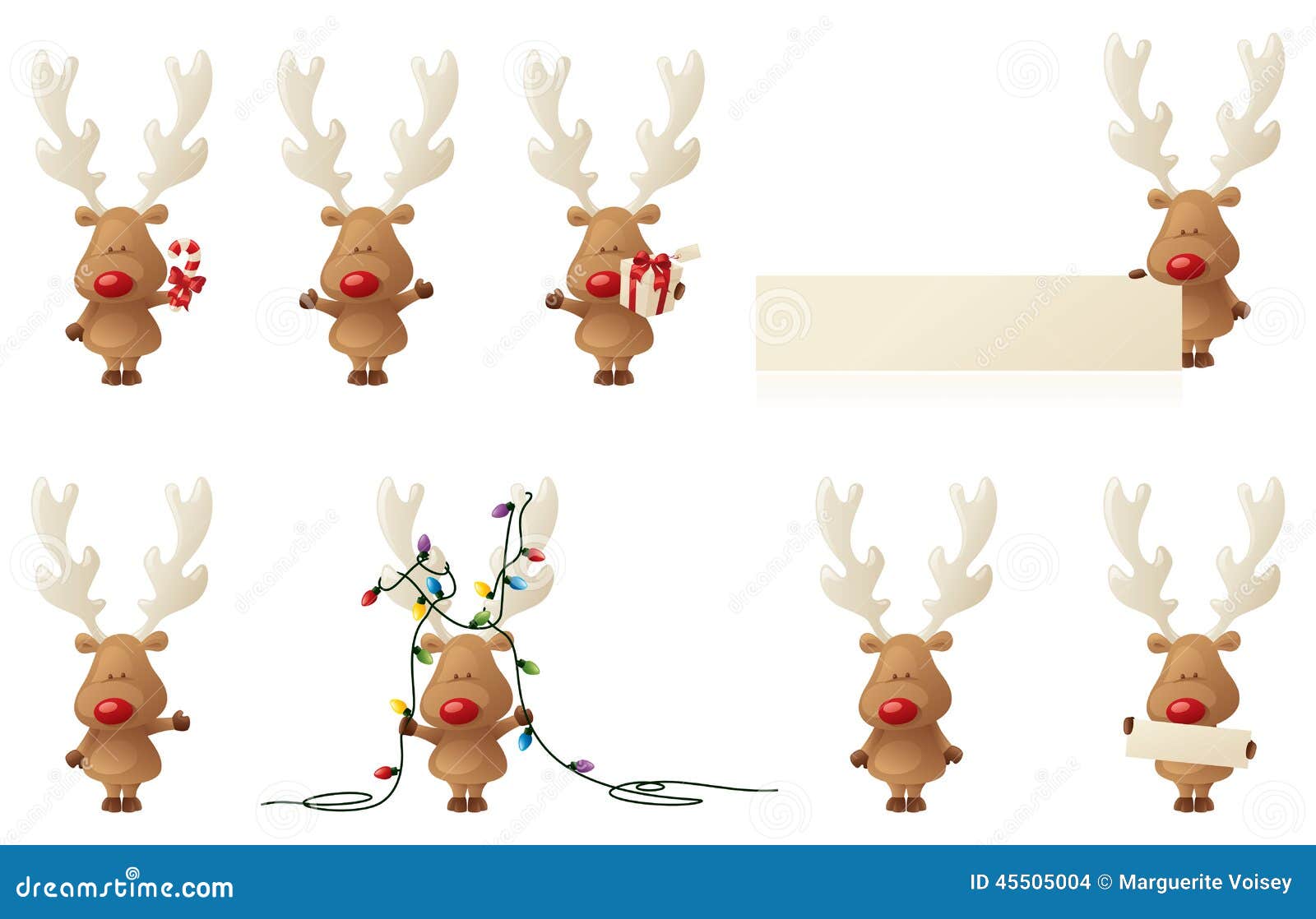 Little Rudolphs Stock Illustrations – 4 Little Rudolphs Stock ...