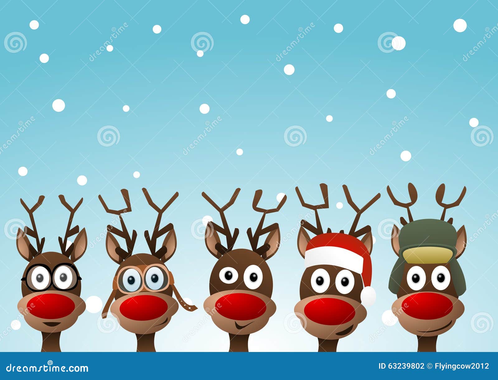 Reindeer stock illustration. Illustration of clip, elements - 63239802