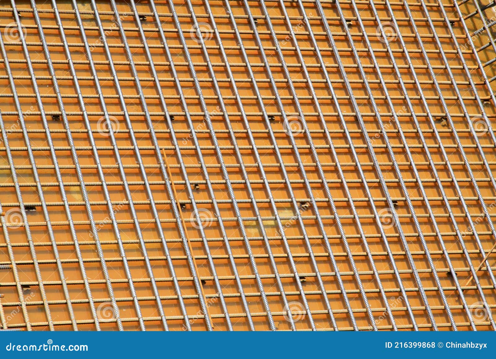 Reinforced Concrete Casting Framework Stock Photo - Image of texture ...