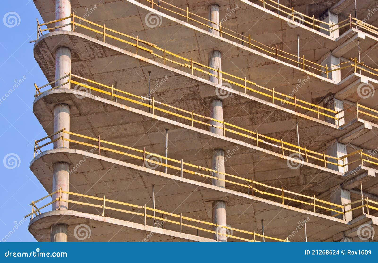 Reinforced Concrete Frame Building Stock Photo - Image of activity ... Reinforced Concrete Frame Building Stock Photo - Image of activity ...