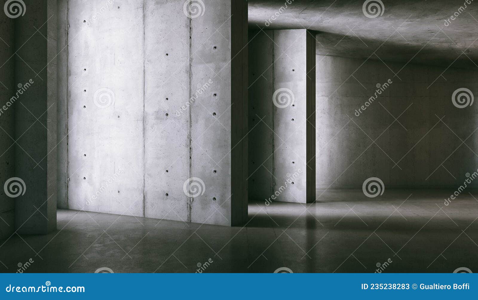 Reinforced Concrete Interior, Abstract Texture Royalty-Free Stock Photo ...