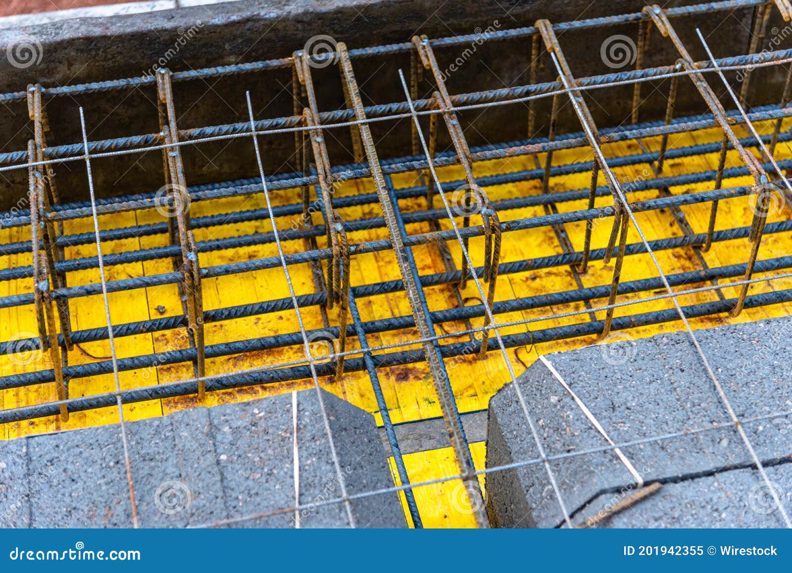 Reinforced Concrete Slab with Lightweight Concrete Blocks Under ...