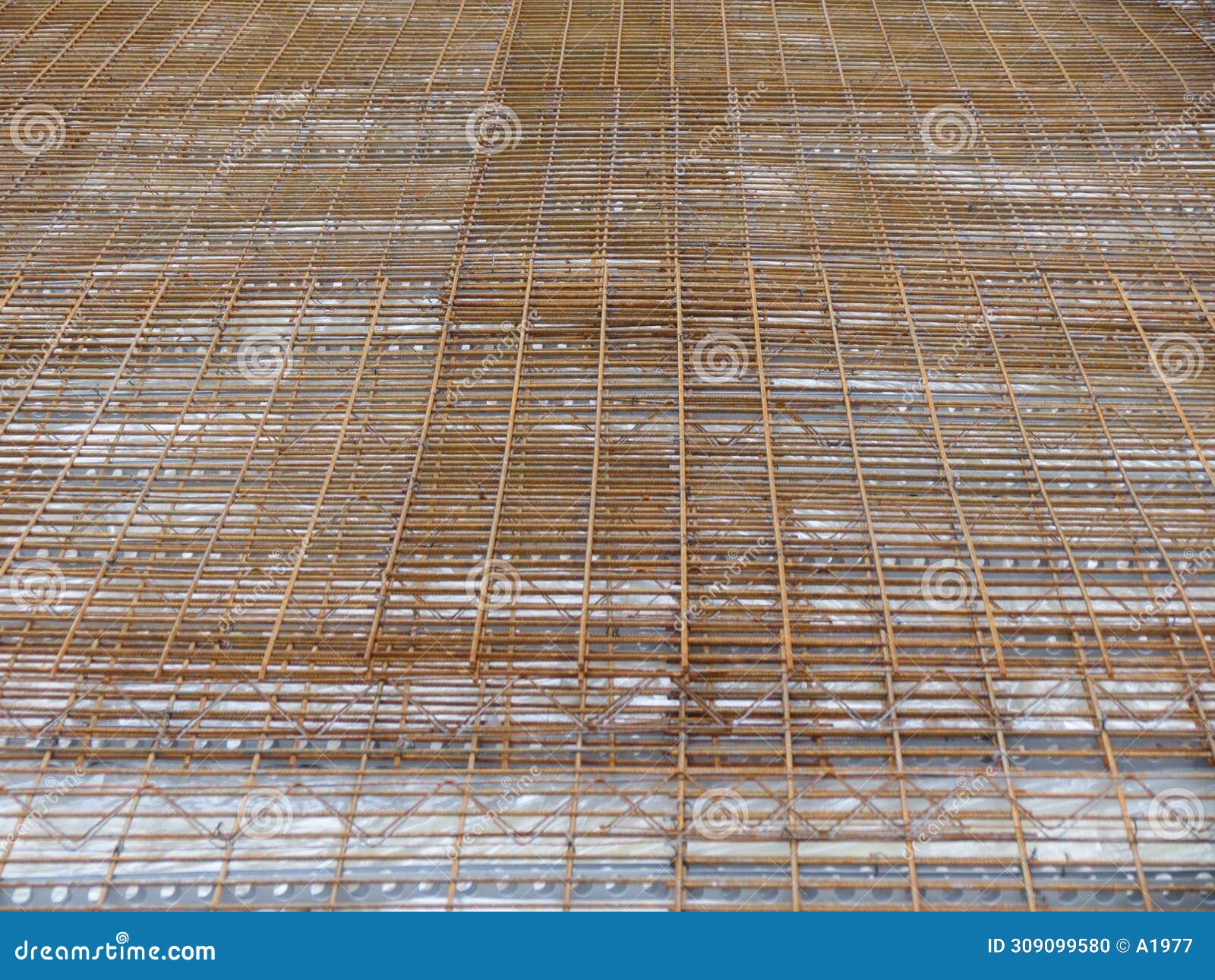 Reinforced Concrete Texture Stock Photo - Image of metal, site: 309099580