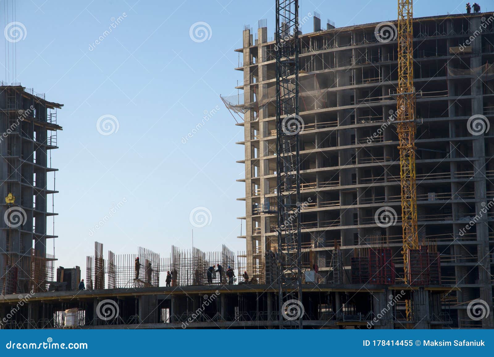 Reinforced Formwork Concrete for the during Construction Foundation ...