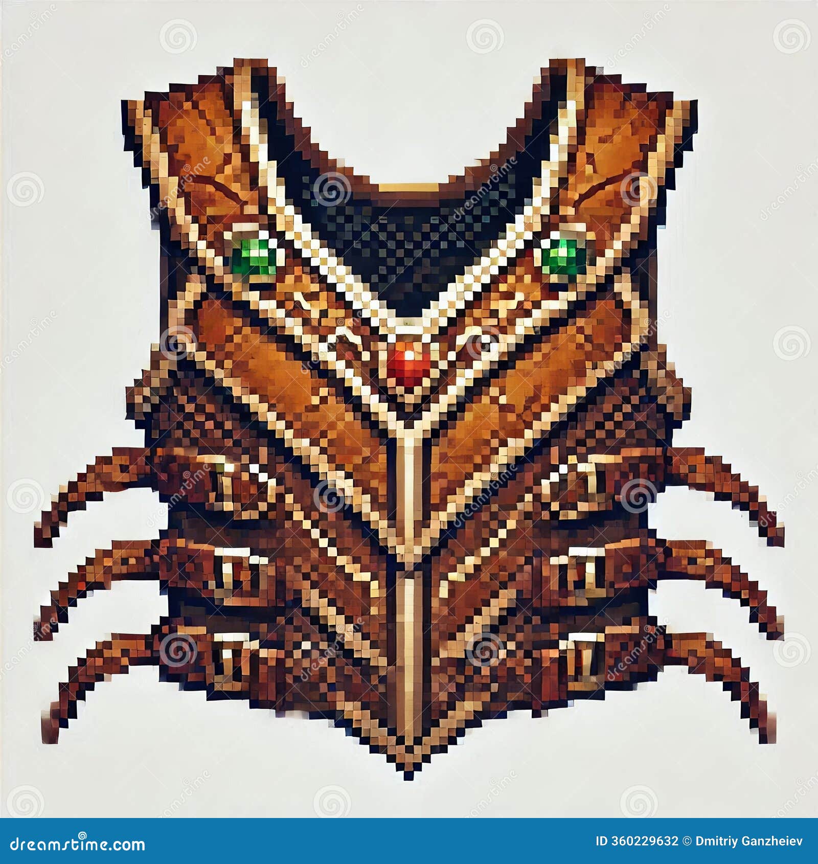 Pixel Art Leather Armor Royalty-Free Stock Photo | CartoonDealer.com ...
