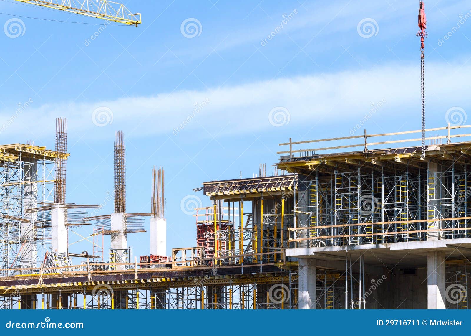 Incomplete building stock image. Image of urban, building - 29716711