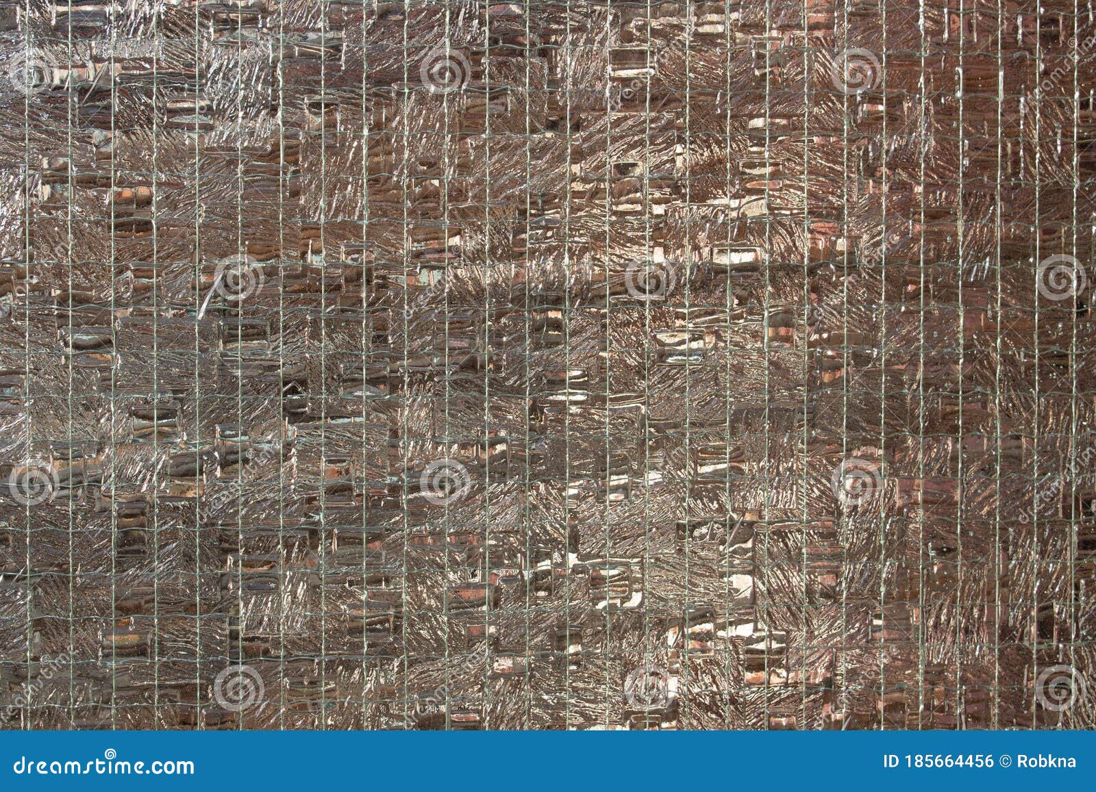 Reinforced Wired Glass Texture Background, Close-up. Royalty-Free Stock ...