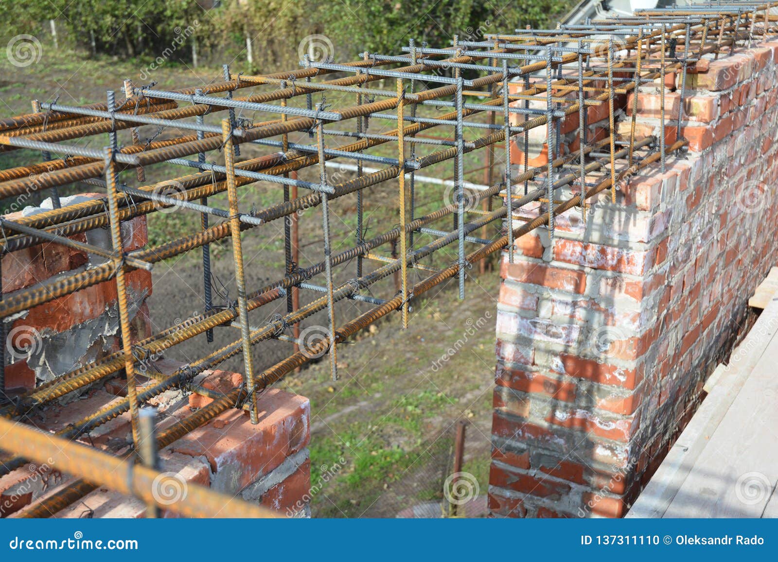 Reinforcement House Window Lintel Concrete Bars with Wire Rod Stock ...