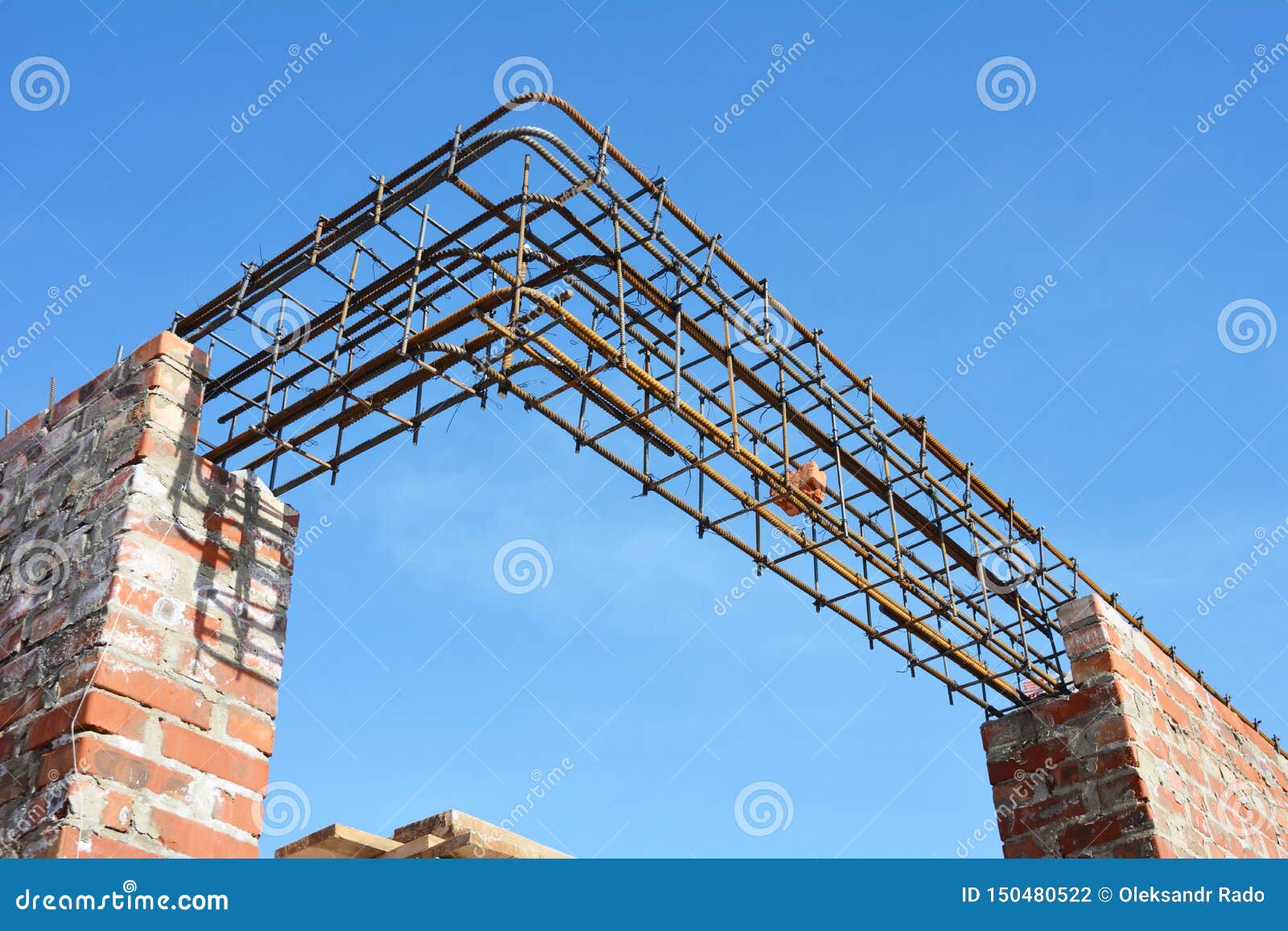 Reinforcement House Window Lintel Concrete Bars with Wire Rod ...