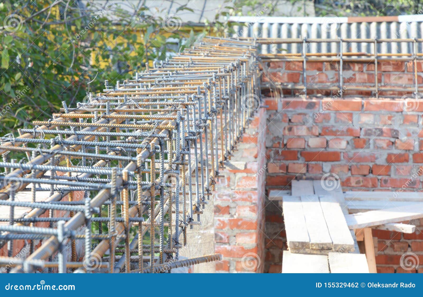 Reinforcement House Window Lintel Concrete Bars with Wire Rod ...