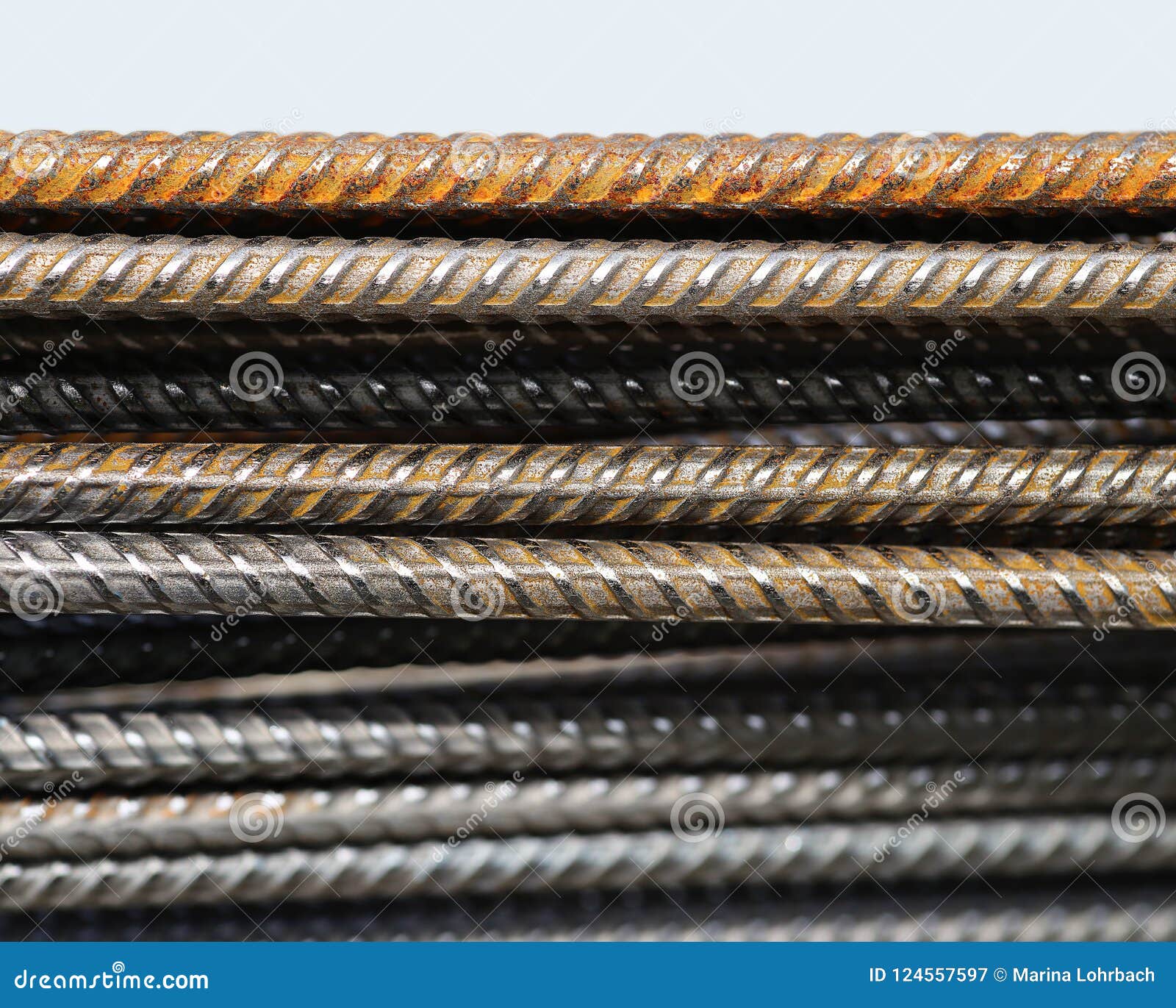 Reinforcement Iron, Background Stock Image - Image of design ...