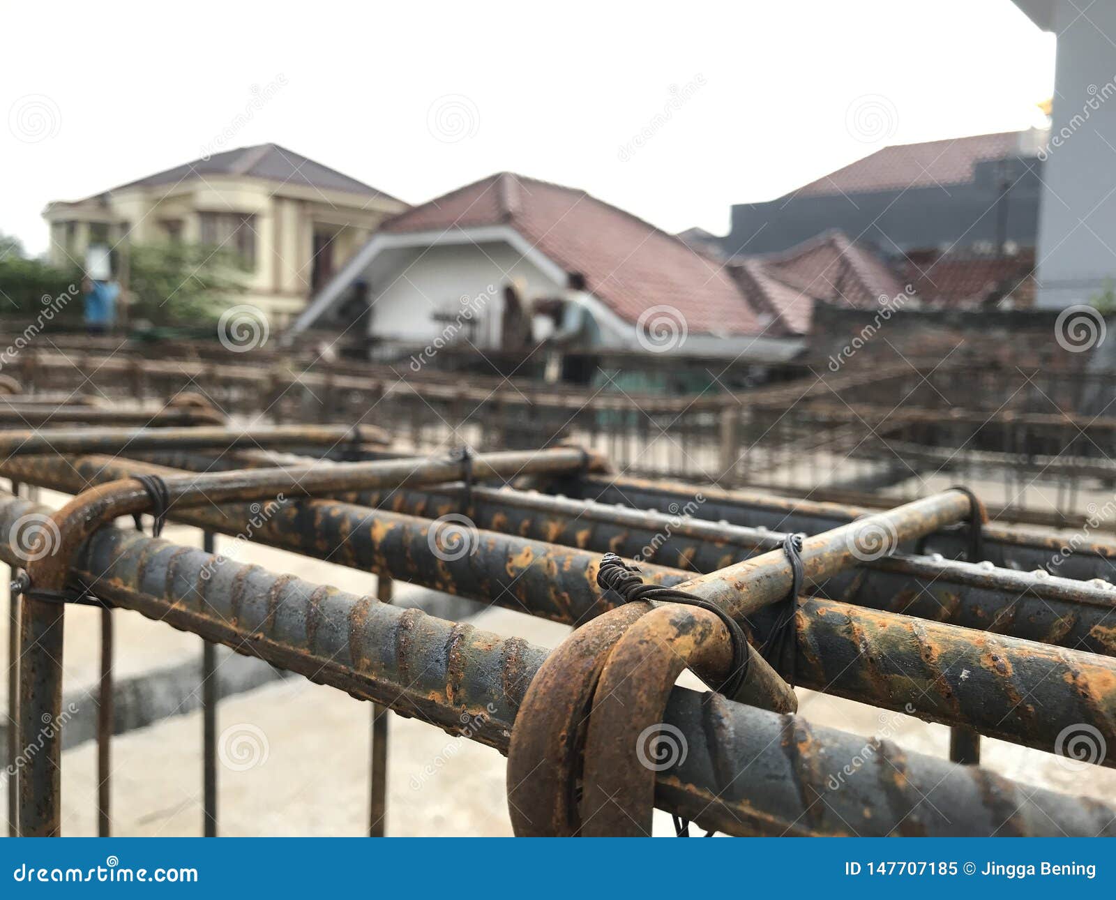 Reinforcement iron stock image. Image of build, iron - 147707185