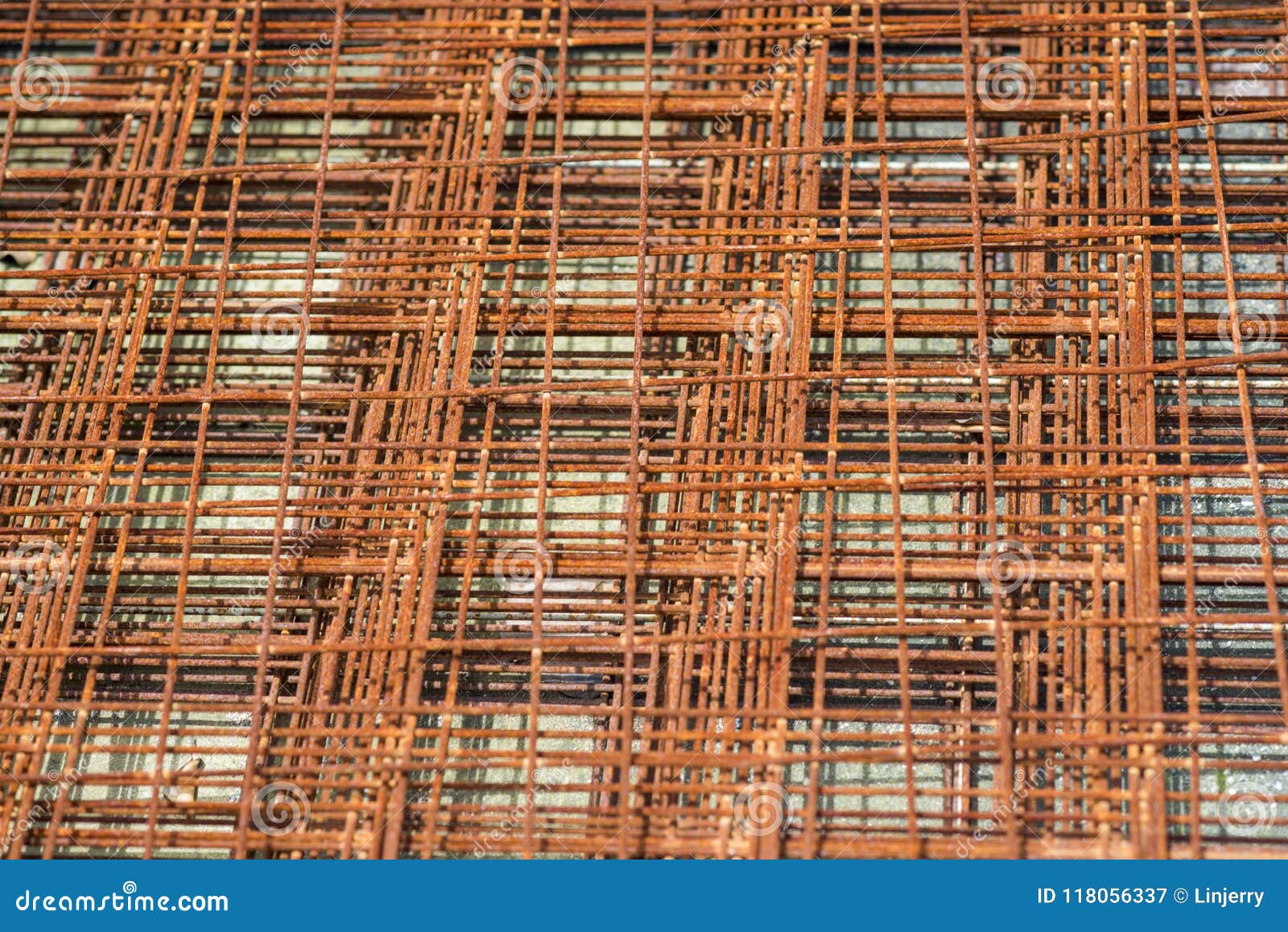 Iron Net with Shadow on Cement Ground Stock Image - Image of floor ...