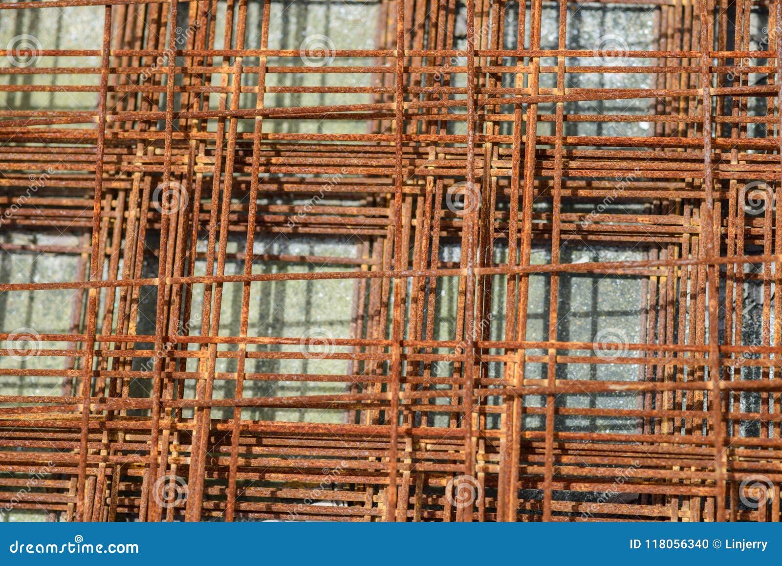 Iron Net with Shadow on Cement Ground Stock Photo - Image of floor ...