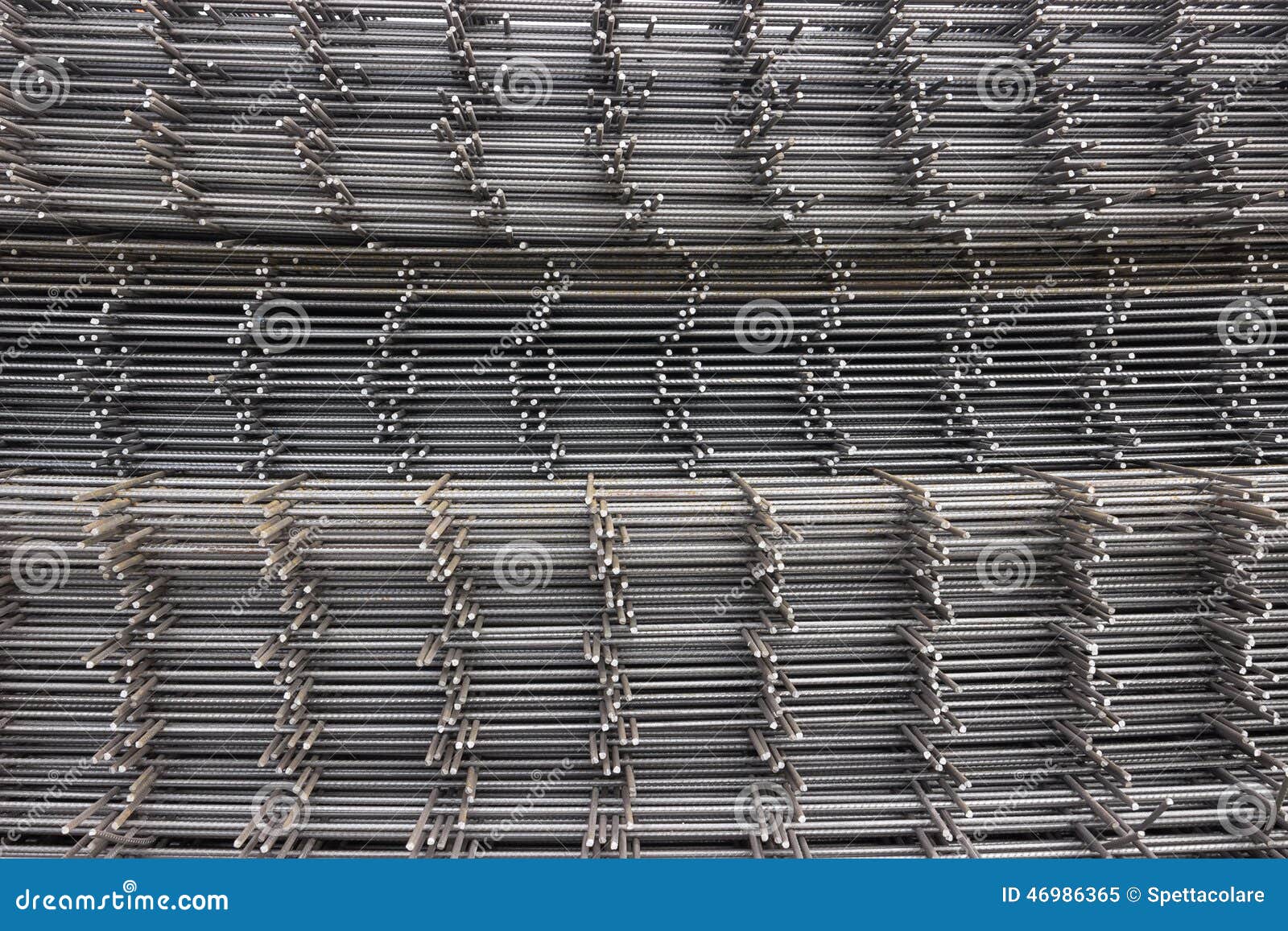 Reinforcement Steel Mesh Background 2 Stock Image - Image of industry ...