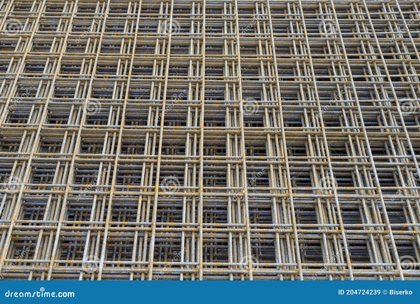 Reinforcement steel nets stock image. Image of composed - 204724239