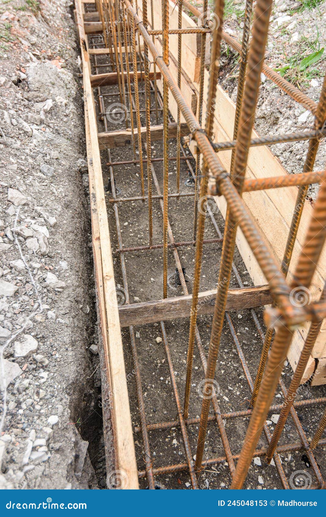 Reinforcement of the Strip Foundation with Metal Reinforcement in a ...