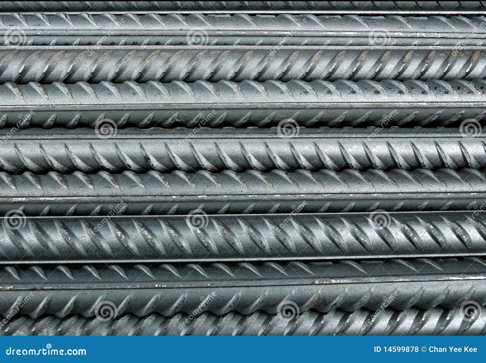 Reinforcing bar stock photo. Image of industry, iron - 14599878