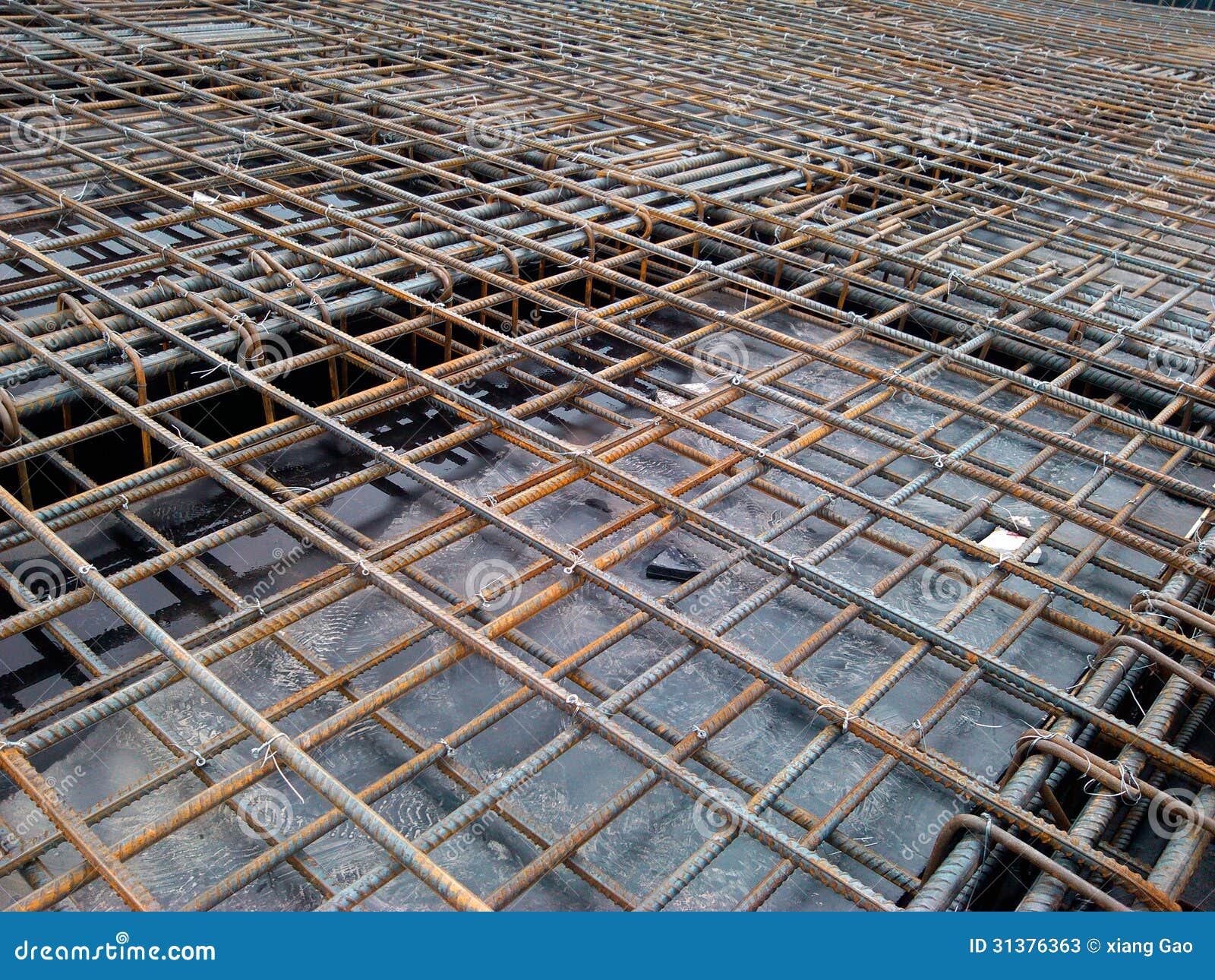 Reinforcing bar stock image. Image of reinforced, rebar - 31376363
