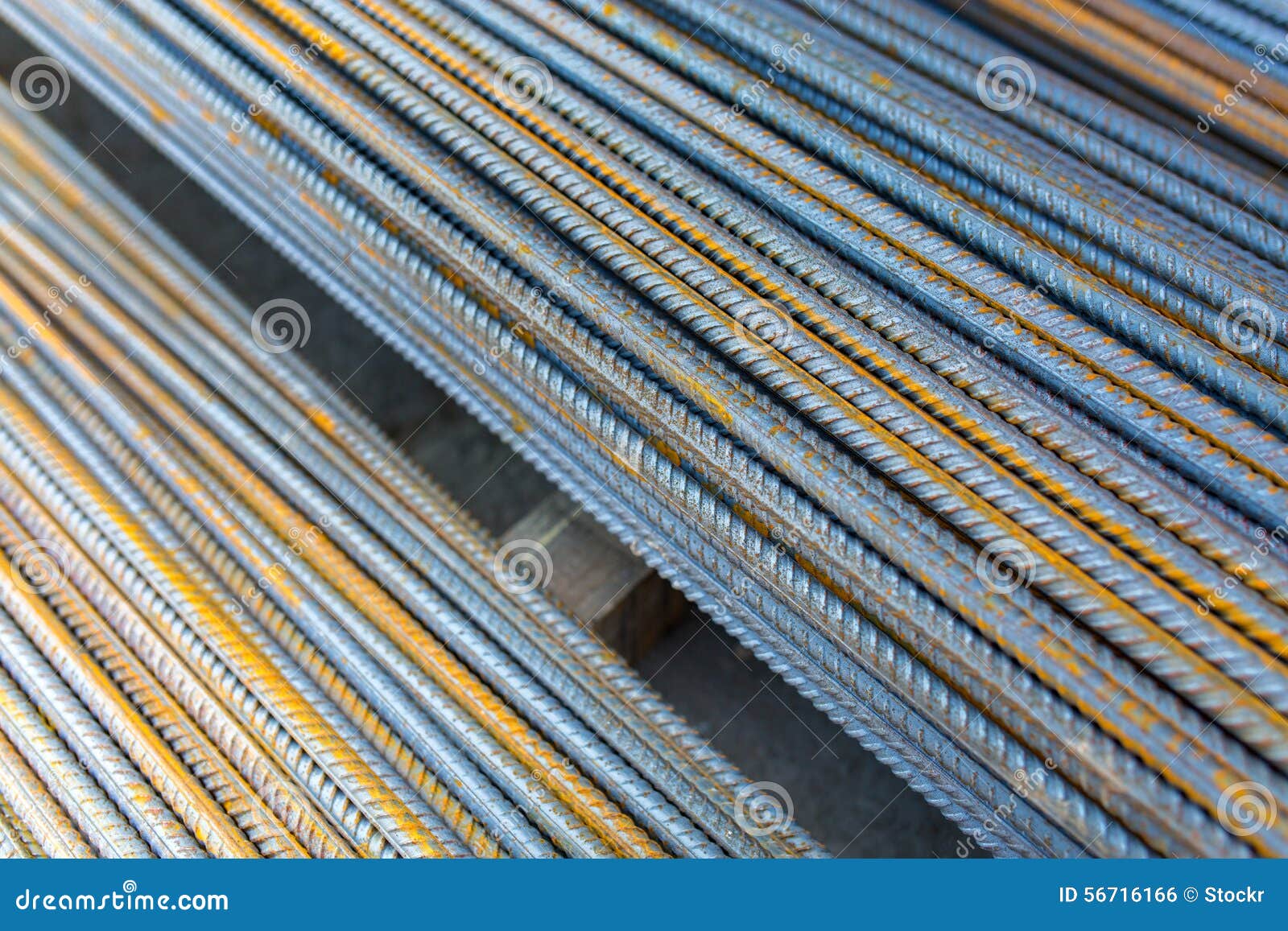 Reinforcing bars stock photo. Image of connection, engineering - 56716166