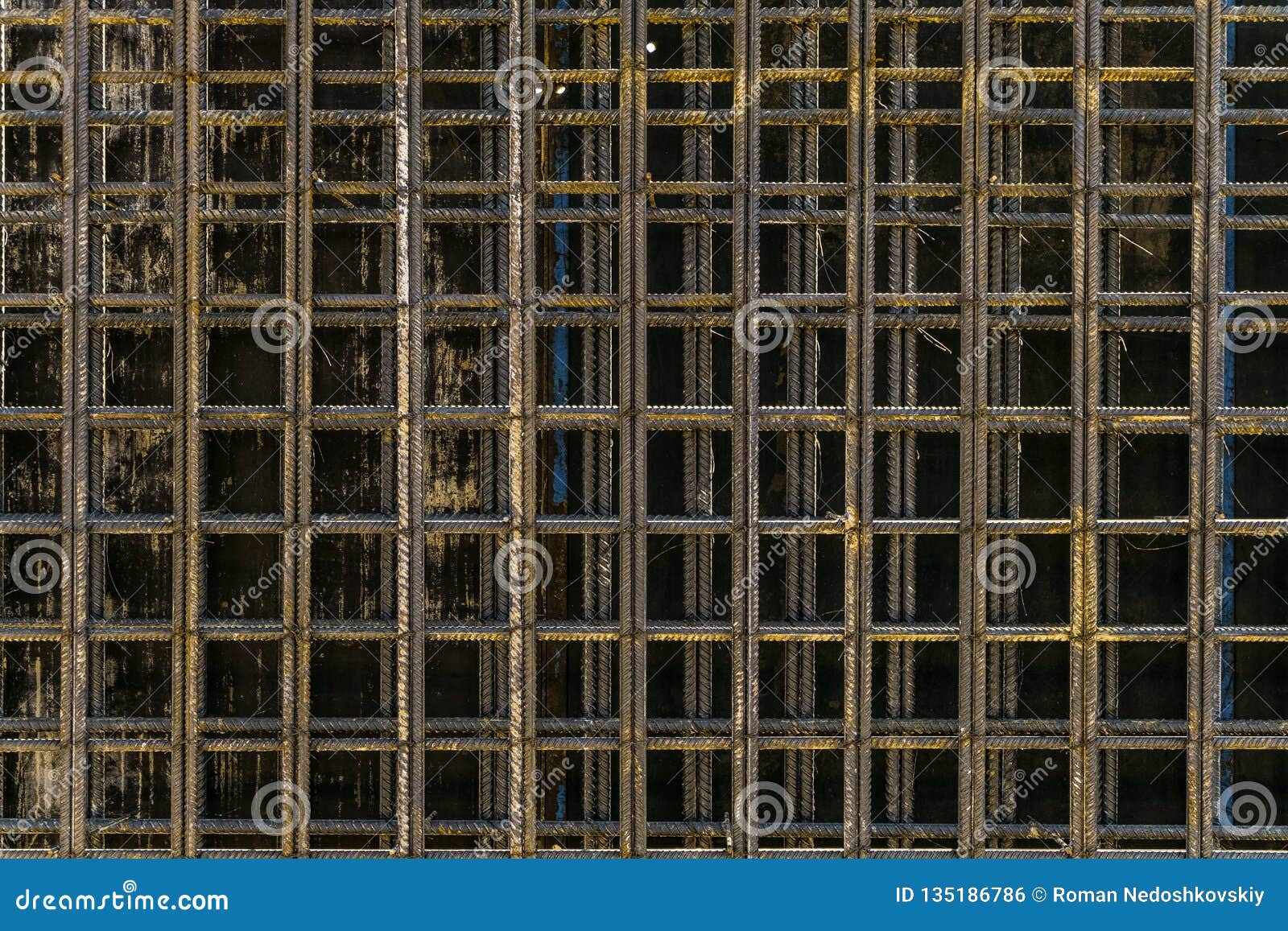 Reinforcing Cage with Joining Longitudinal and Transverse Reinforcement ...