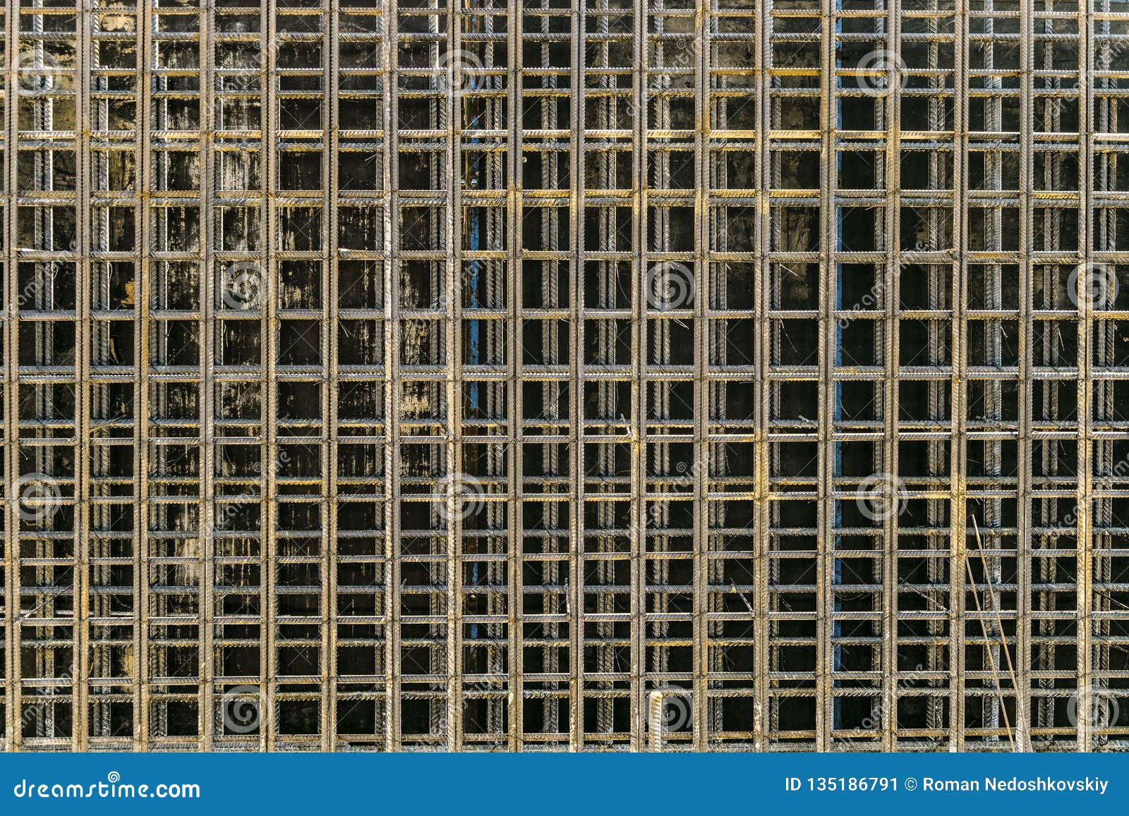 Reinforcing Cage with Joining Longitudinal and Transverse Reinforcement ...