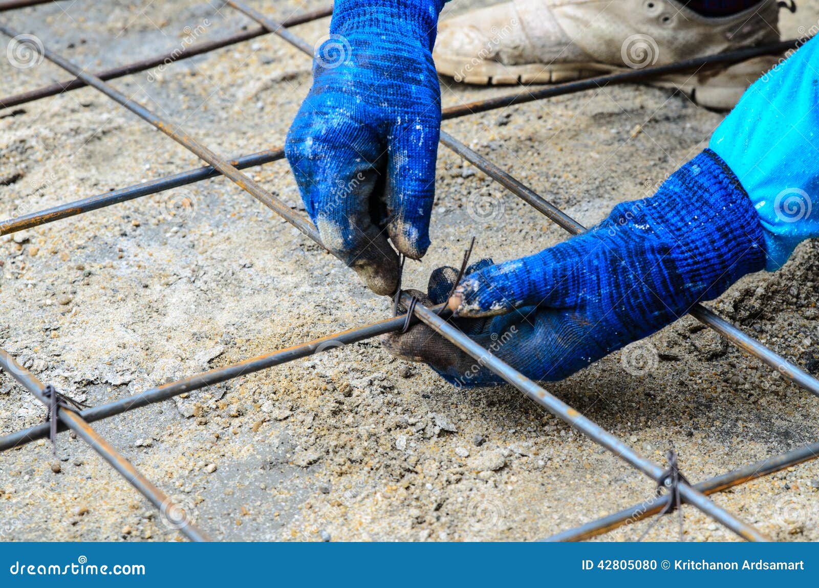 Reinforcing stock photo. Image of structure, concrete - 42805080