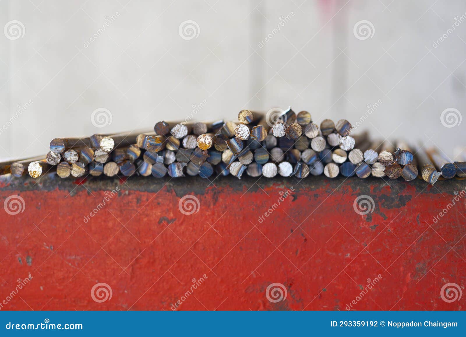 Reinforcing Steel Bars for Construction Stock Photo - Image of ...