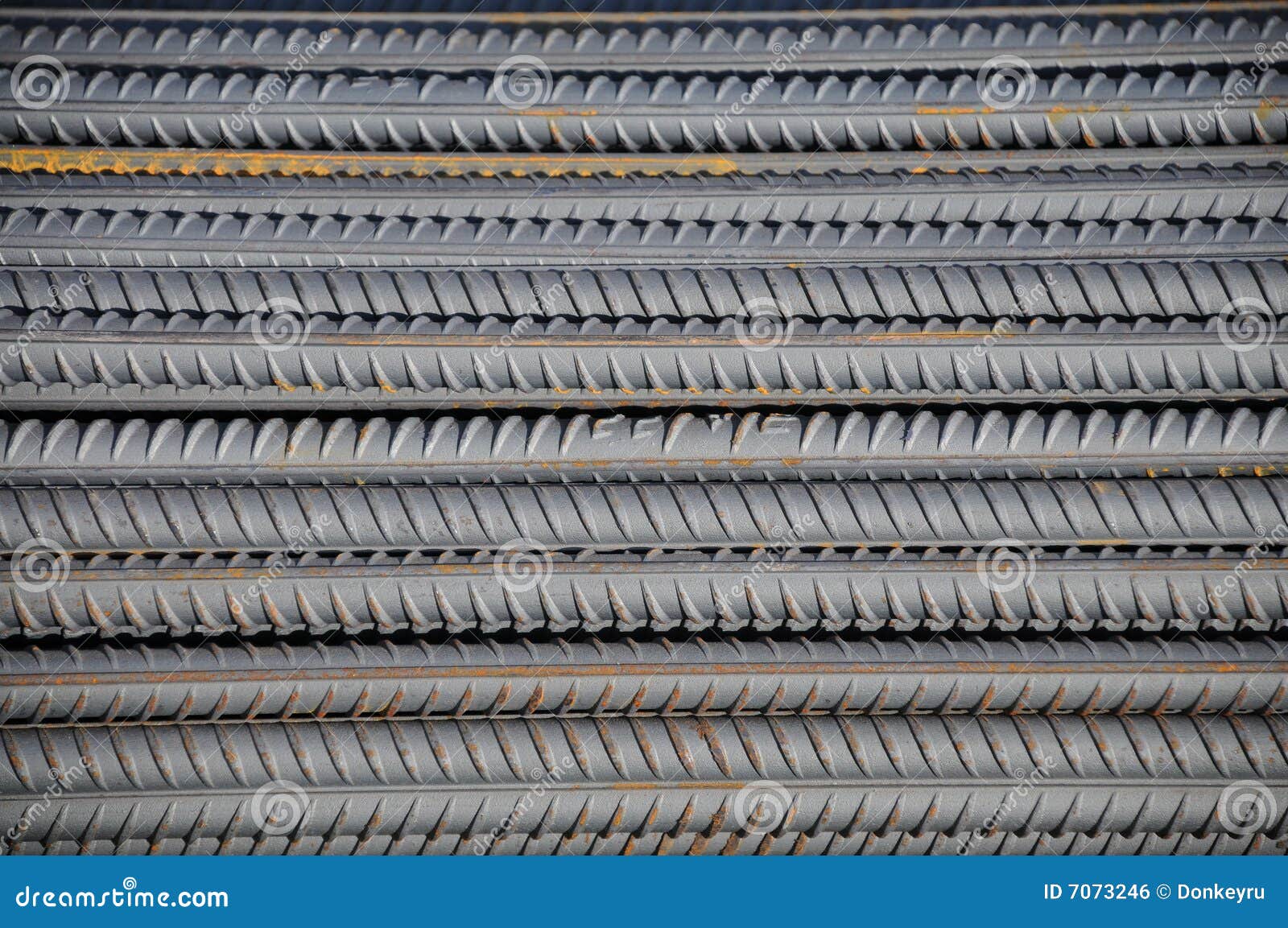 The reinforcing steel rod stock photo. Image of reinforcing - 7073246