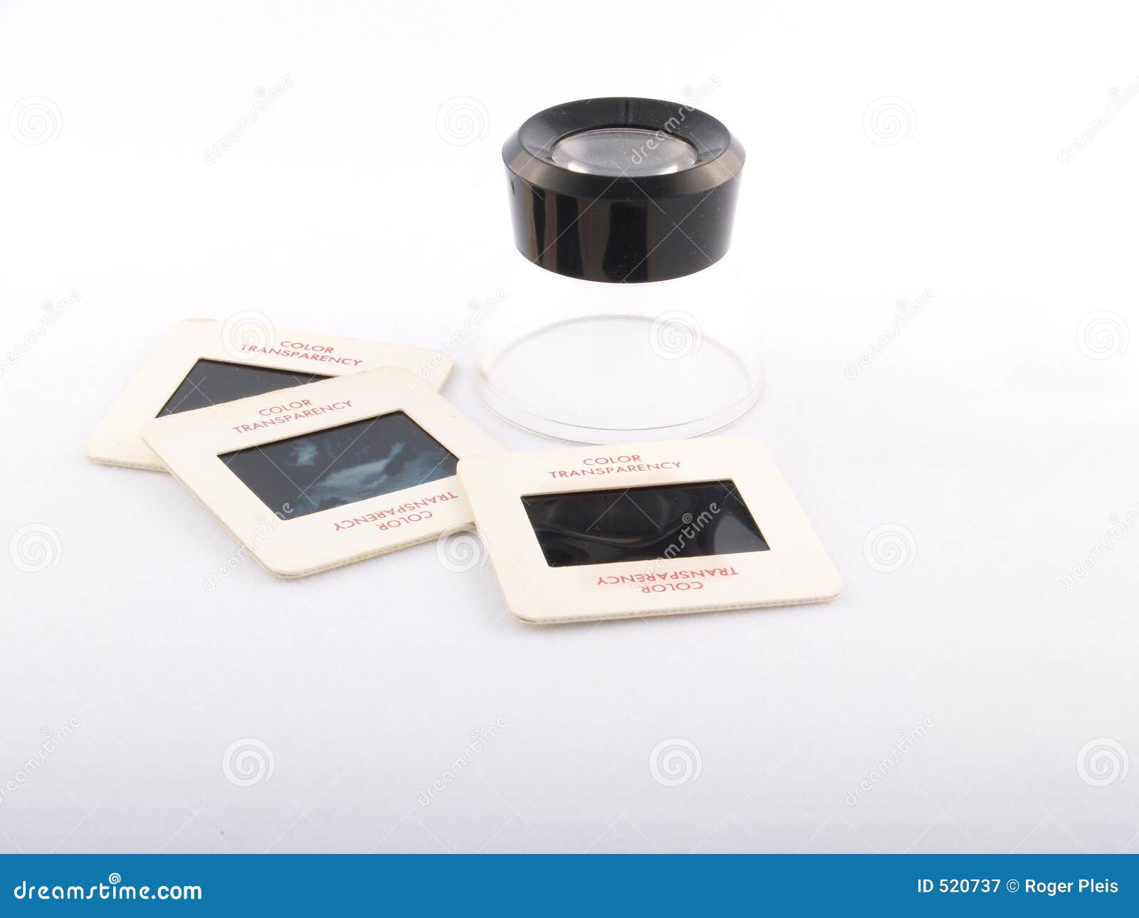 Reinspection stock image. Image of loupe, transparencies - 520737