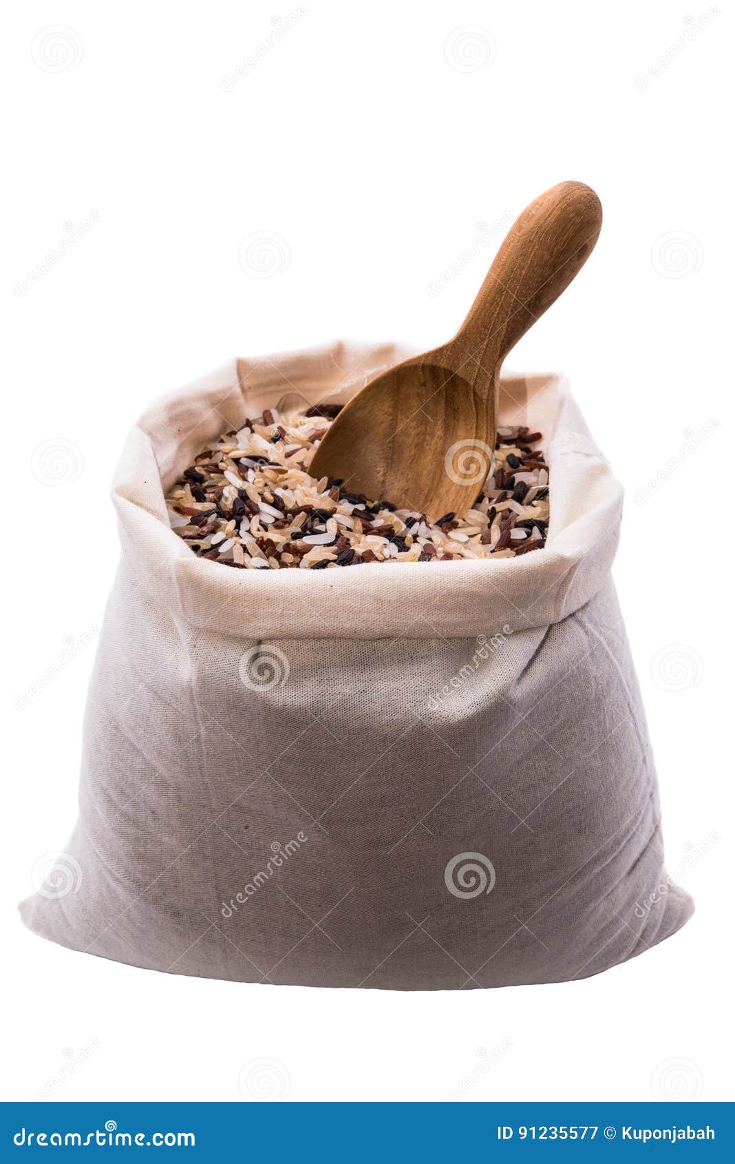 Reis stockbild. Bild von ungekocht, jasmin, geschmackvoll - 91235577