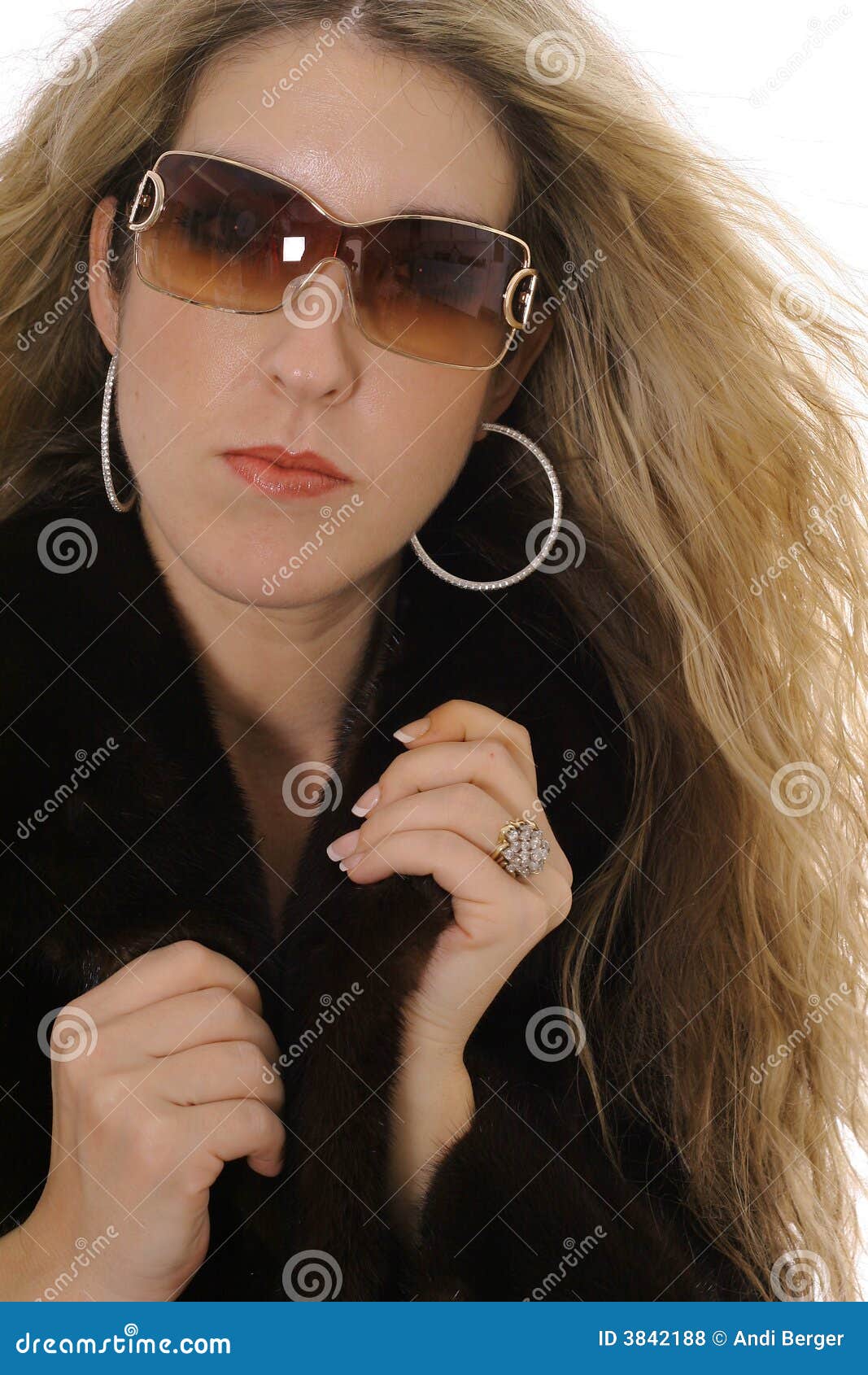 Reizvolle reiche Frau stockfoto. Bild von tochter, alter - 3842188