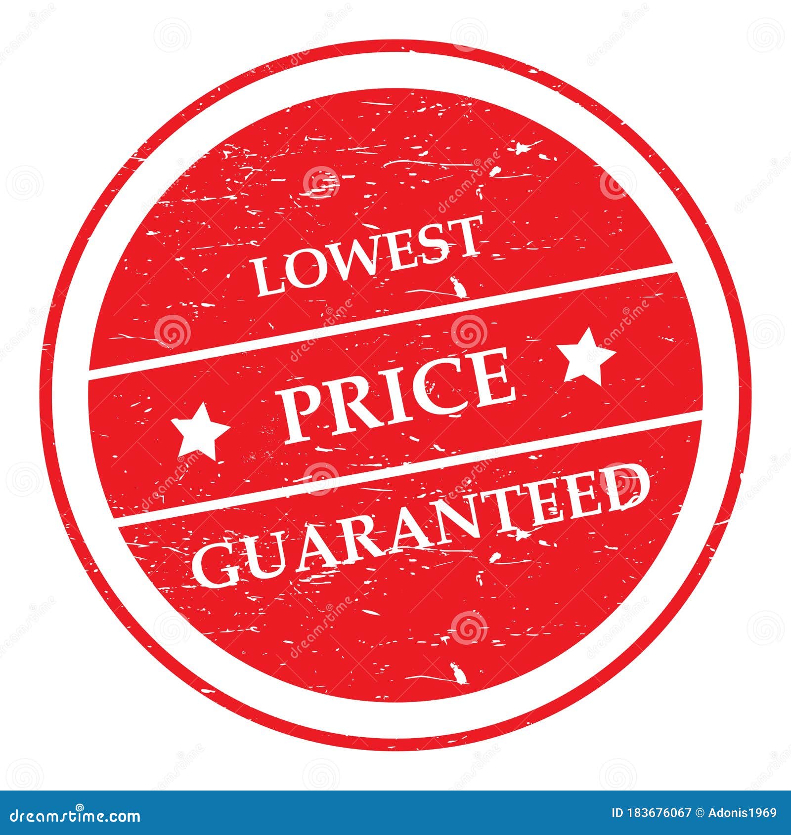 Lowest Price Guaranteed Stamp Stock Illustration - Illustration of ...