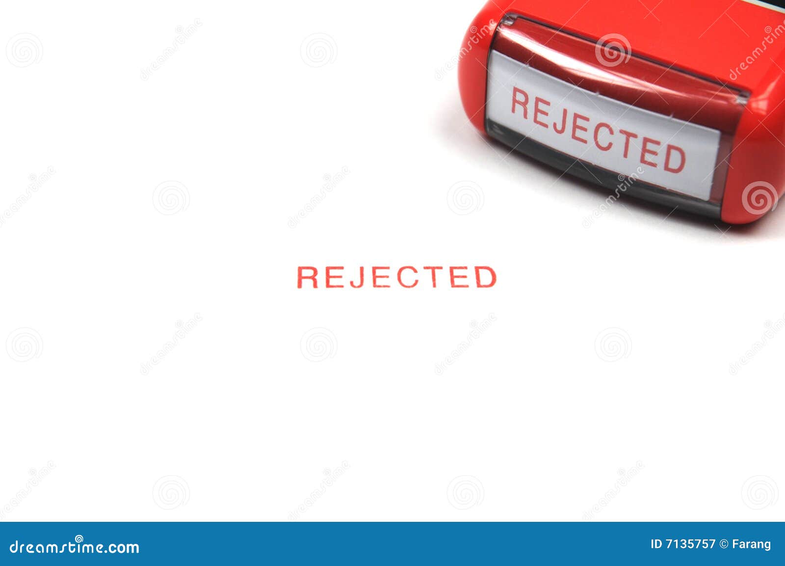 Rejected stock image. Image of office, paper, supplies - 7135757