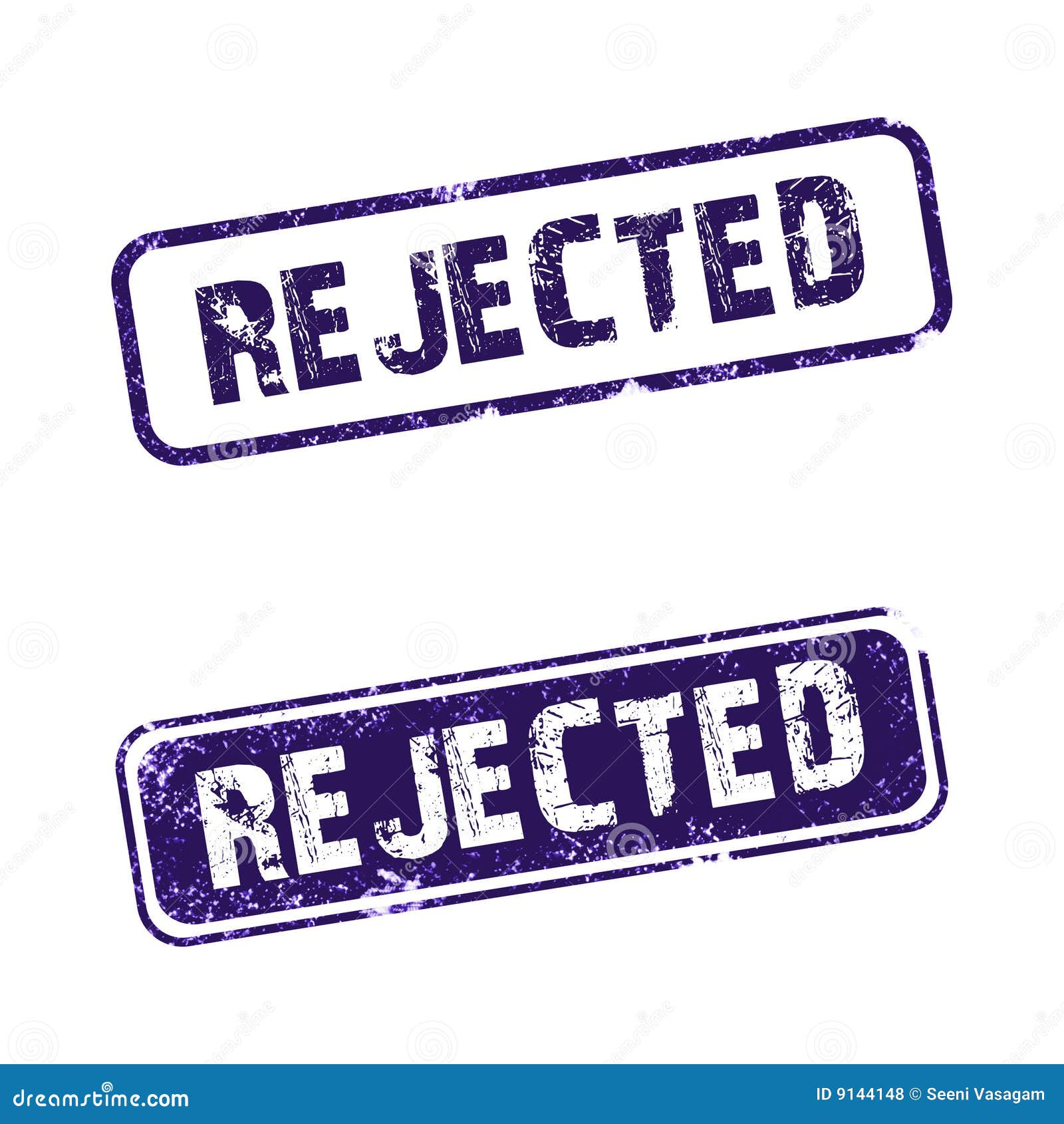 Rejected stock illustration. Illustration of dirty, stamper - 9144148