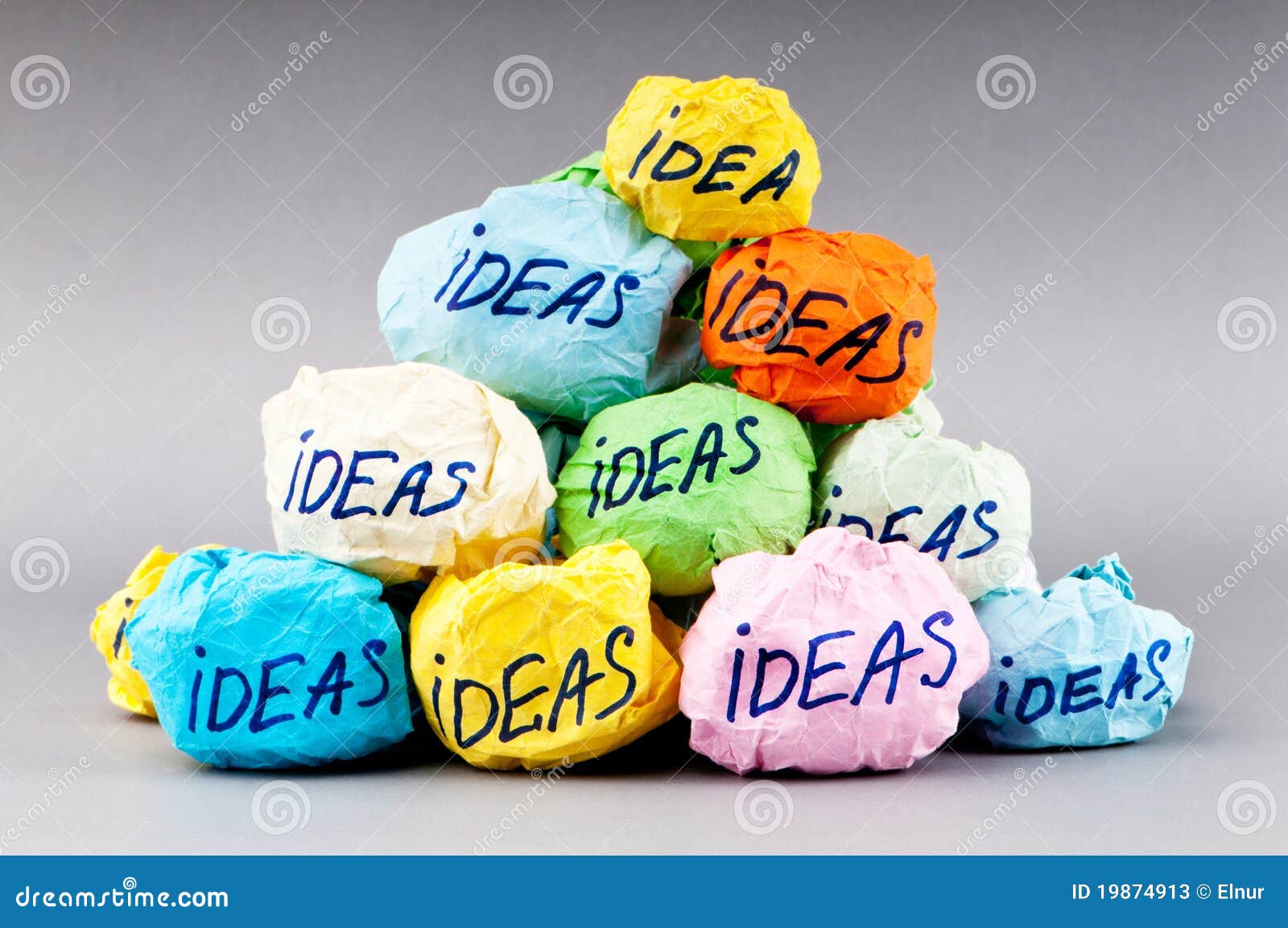 Rejected idea concept stock image. Image of ideas, empty - 19874913