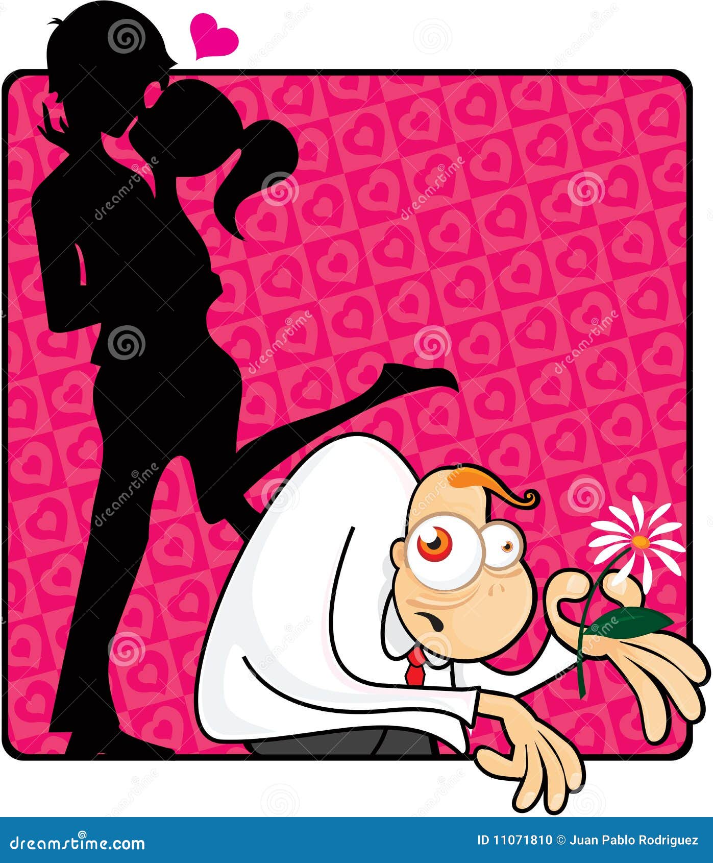 Rejected love stock vector. Illustration of love, couple - 11071810