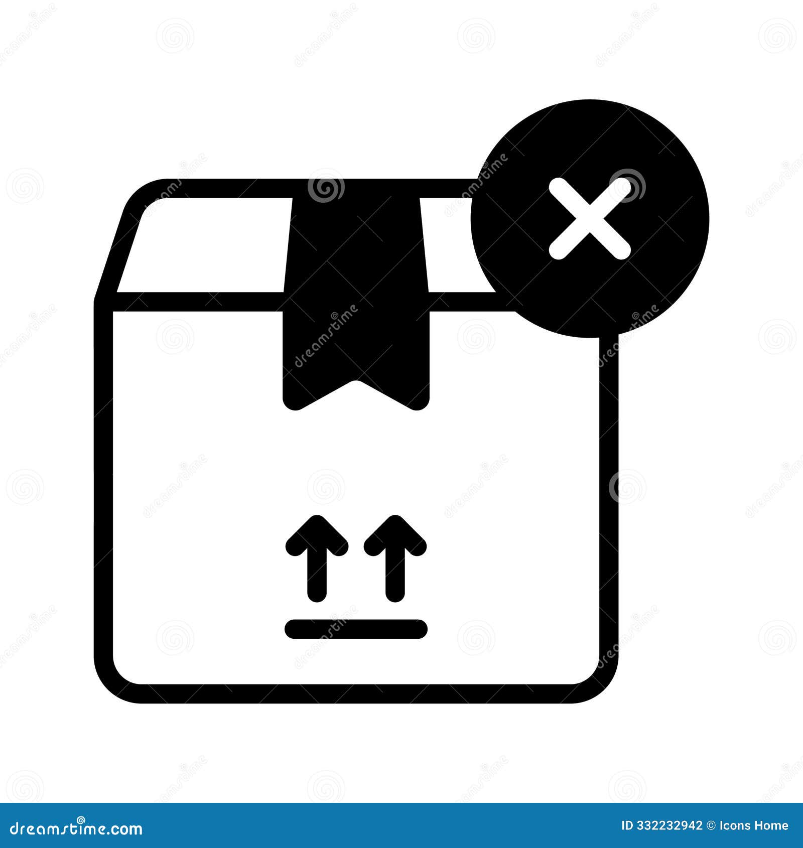 Rejected Order stock illustration. Illustration of sign - 332232942