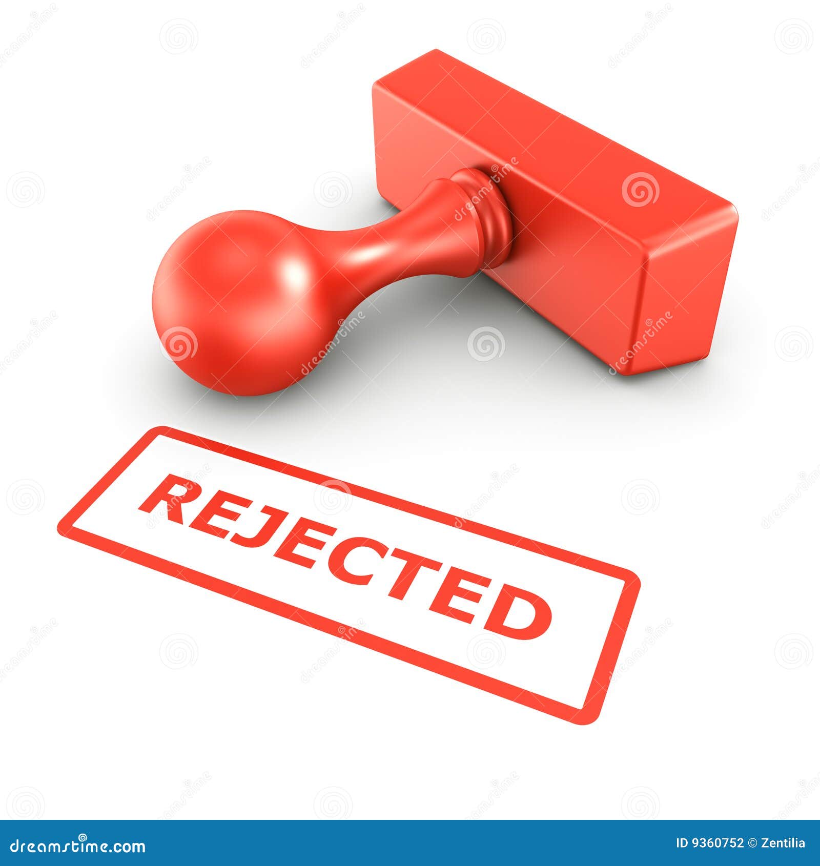 Rejected stamp stock illustration. Illustration of denied - 9360752