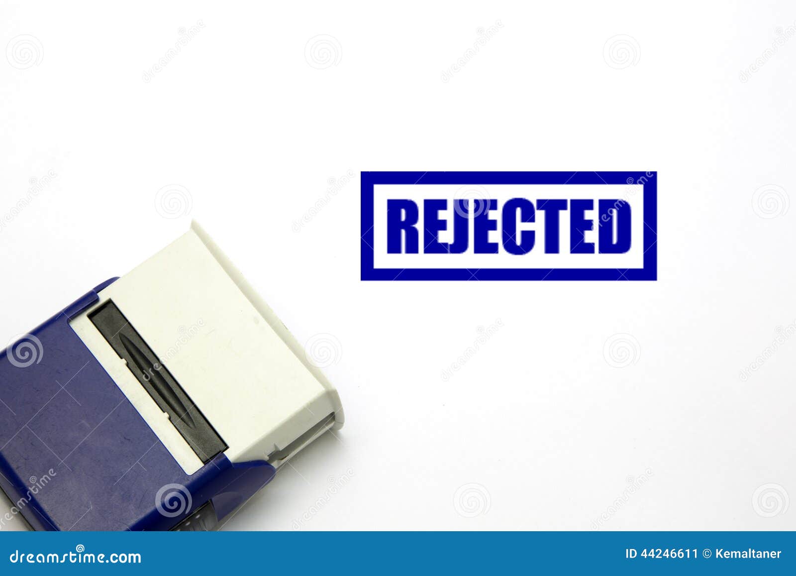 Rejected stamp stock image. Image of artwork, graphic - 44246611