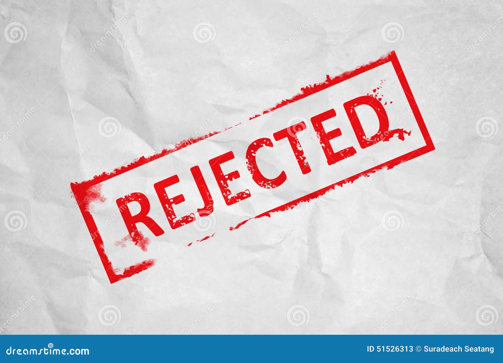 Rejected stamping stock image. Image of background, graphic - 51526313