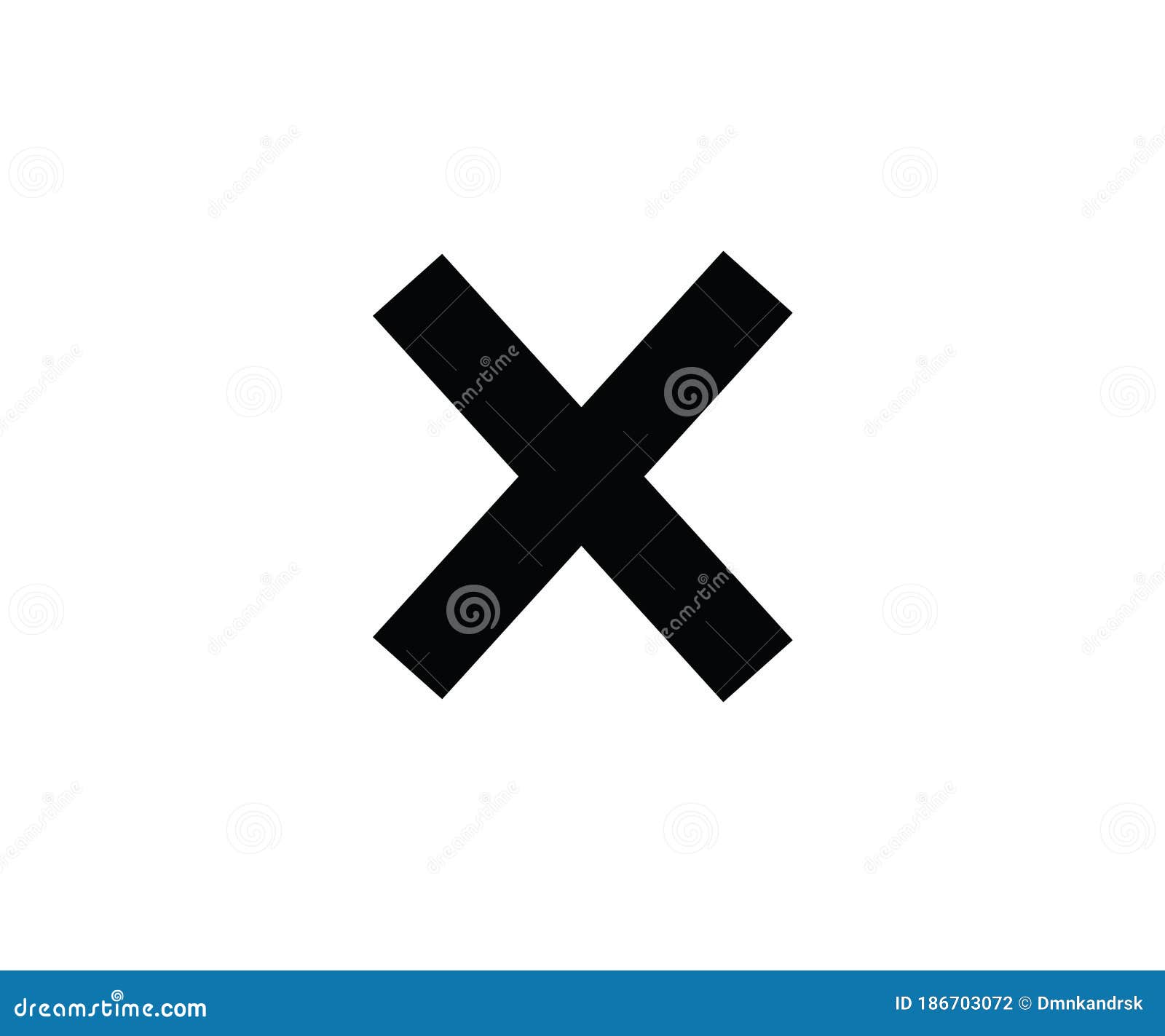 Rejection Symbol Cross Icon Refusion Cancel Delete Decline Stock Vector ... Rejection Symbol Cross Icon Refusion Cancel Delete Decline Stock Vector ...