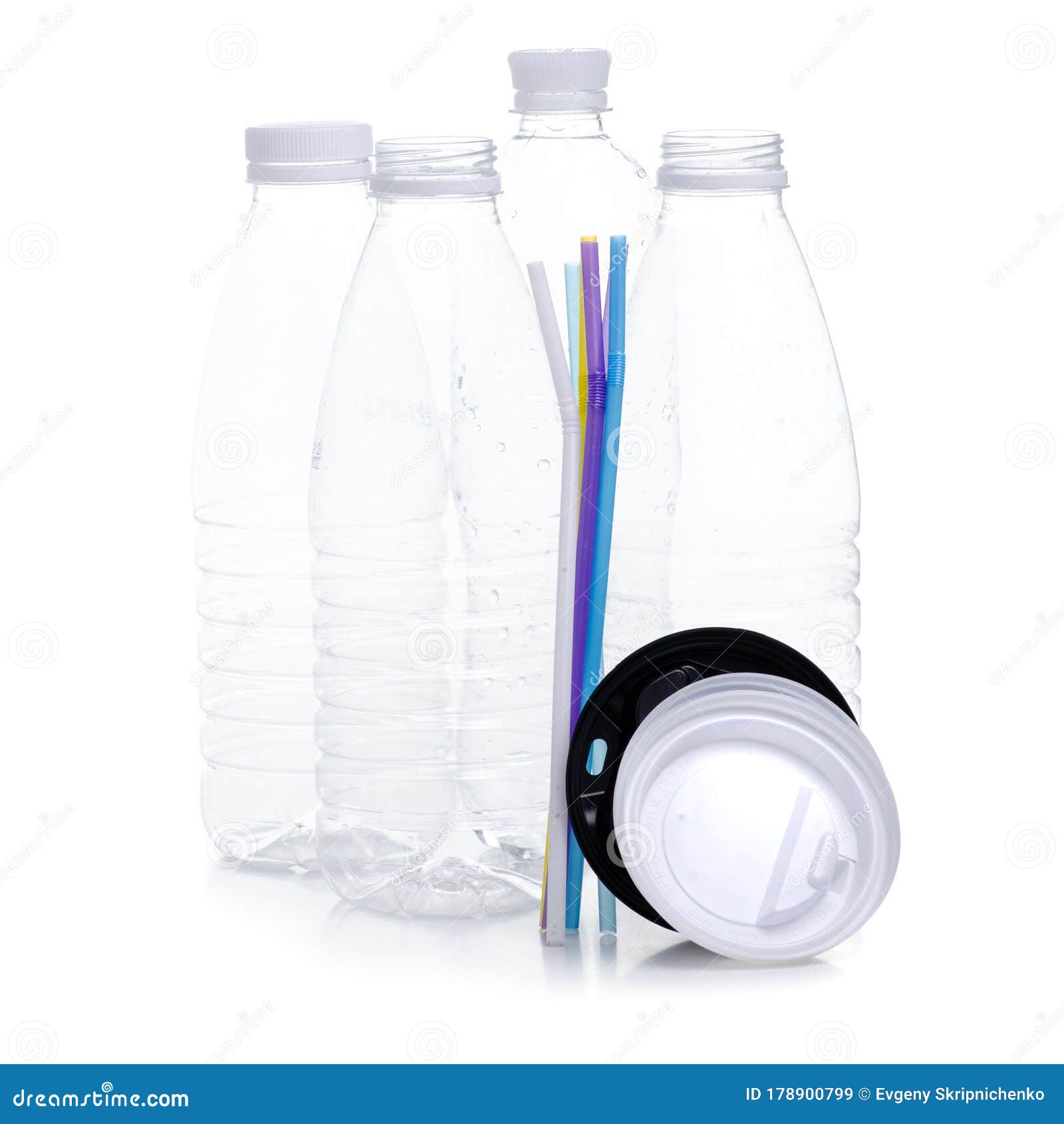 Rejection of the Use of Plastic Stock Image - Image of drink ...