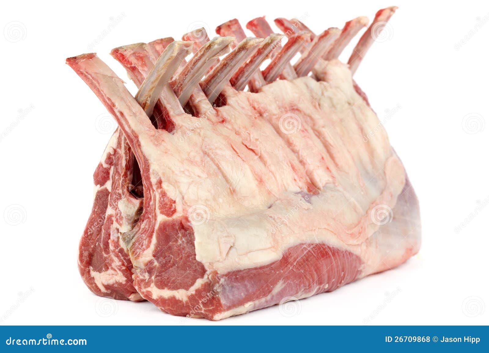 Rek van Lam stock foto. Image of ribben, rood, vlees - 26709868