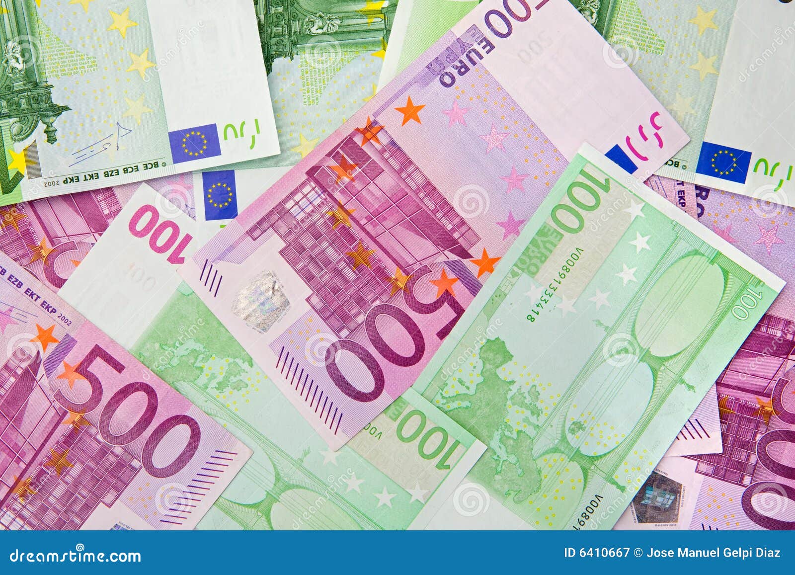 Rekeningen stock afbeelding. Image of euro, markt, bankwezen - 6410667